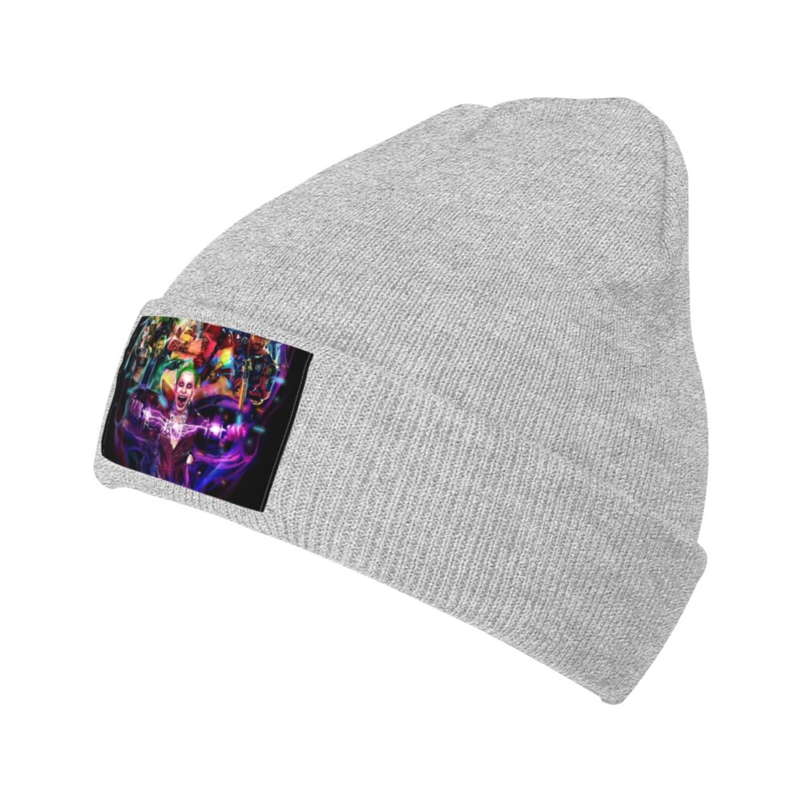 Harley Quinn Film Stretchable Knitted Beanie Hat Unisex Hat Daily ...