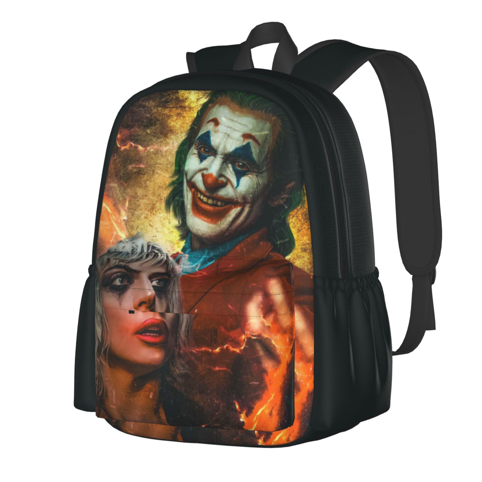 Harley Quinn Joker Backpack Schoolbag Laptop Daypack Large Capacity ...