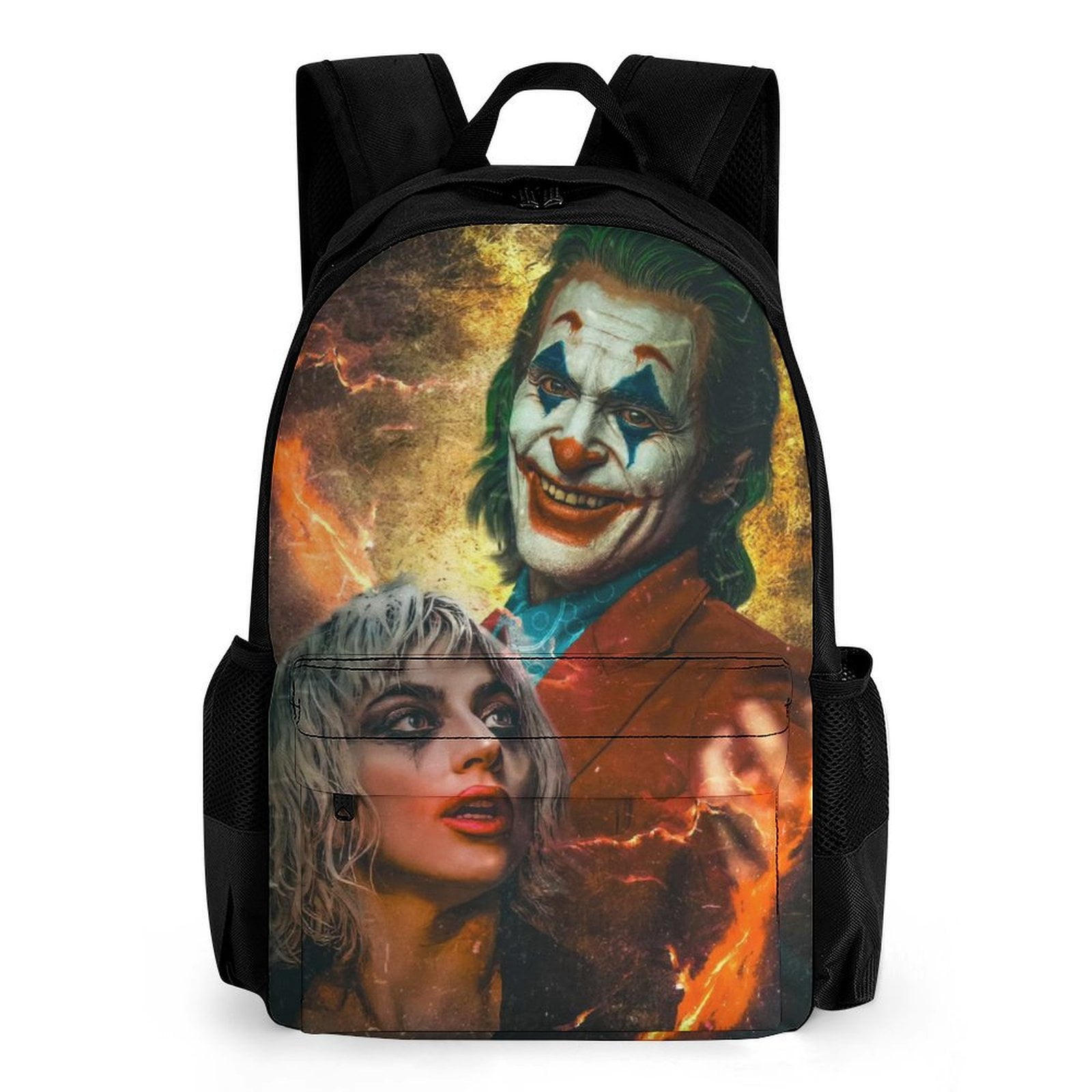 Harley Quinn Joker Backpack Student Satchel Schoolbag Bookbag Laptop ...