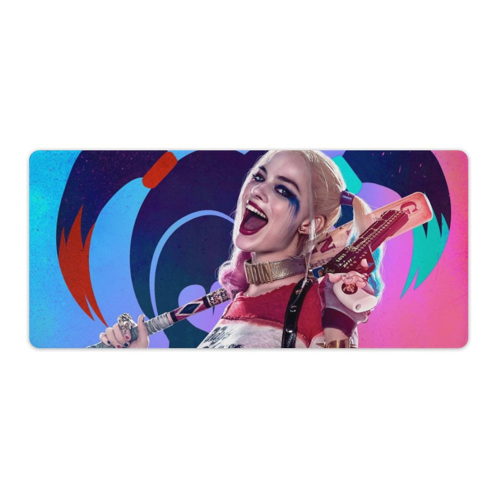 Harley Quinn Joker Cartoon Mouse Pad Extended Gaming No-sliped Large ...