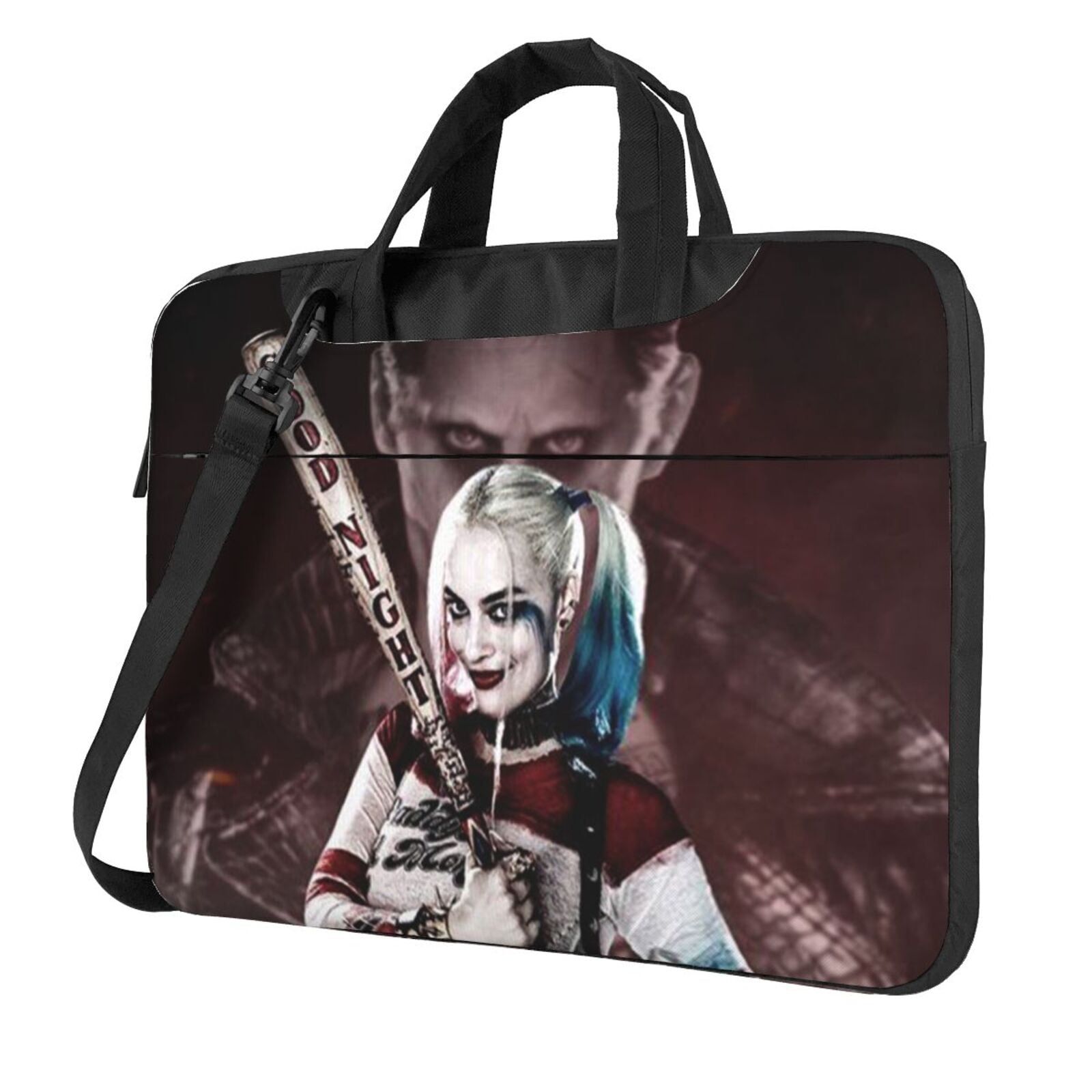 Harley Quinn Joker Laptop Bag Shoulder Portable Laptop Case Sleeve ...