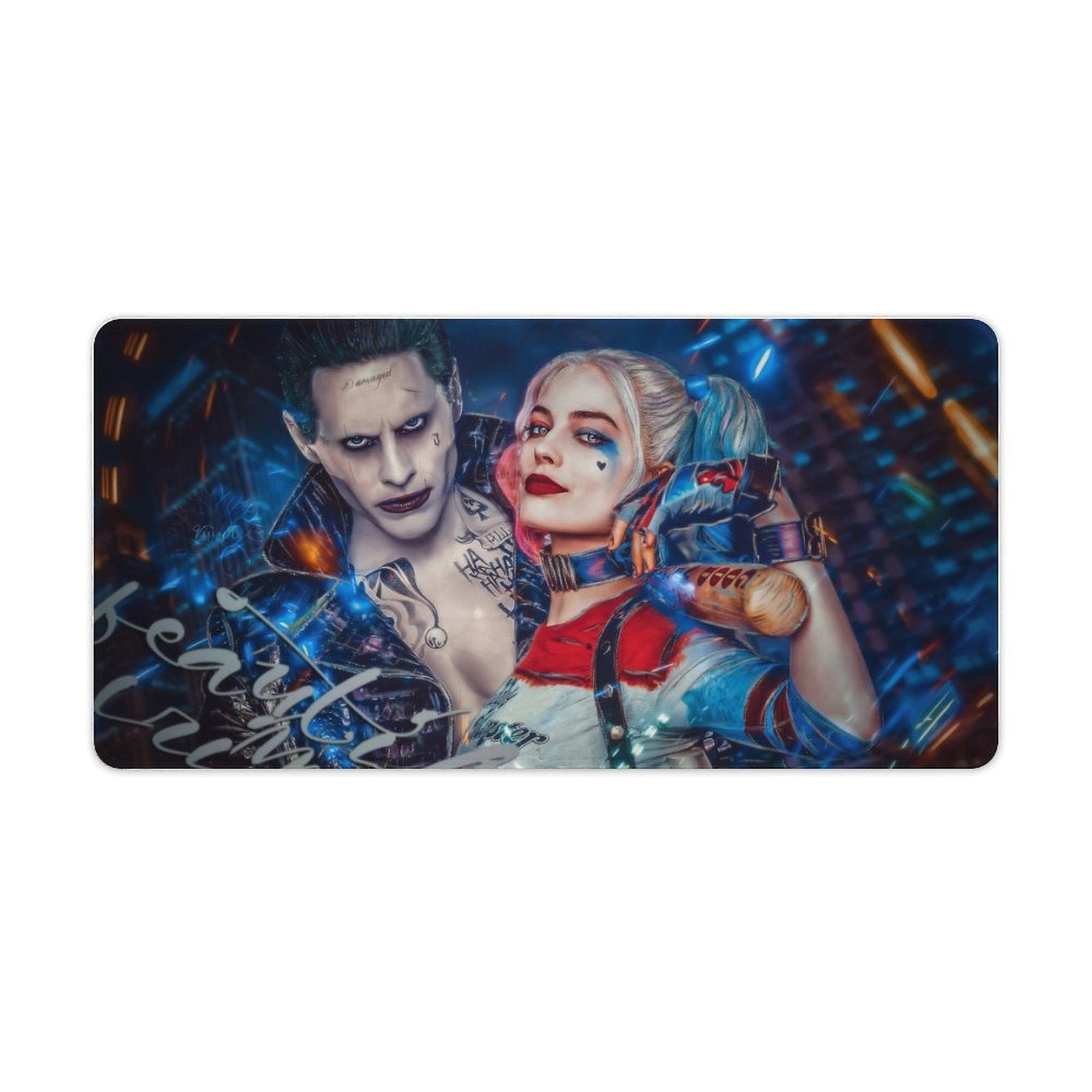 Harley Quinn Joker Mouse Pad Extended Gaming No-sliped Large Desk Mat ...