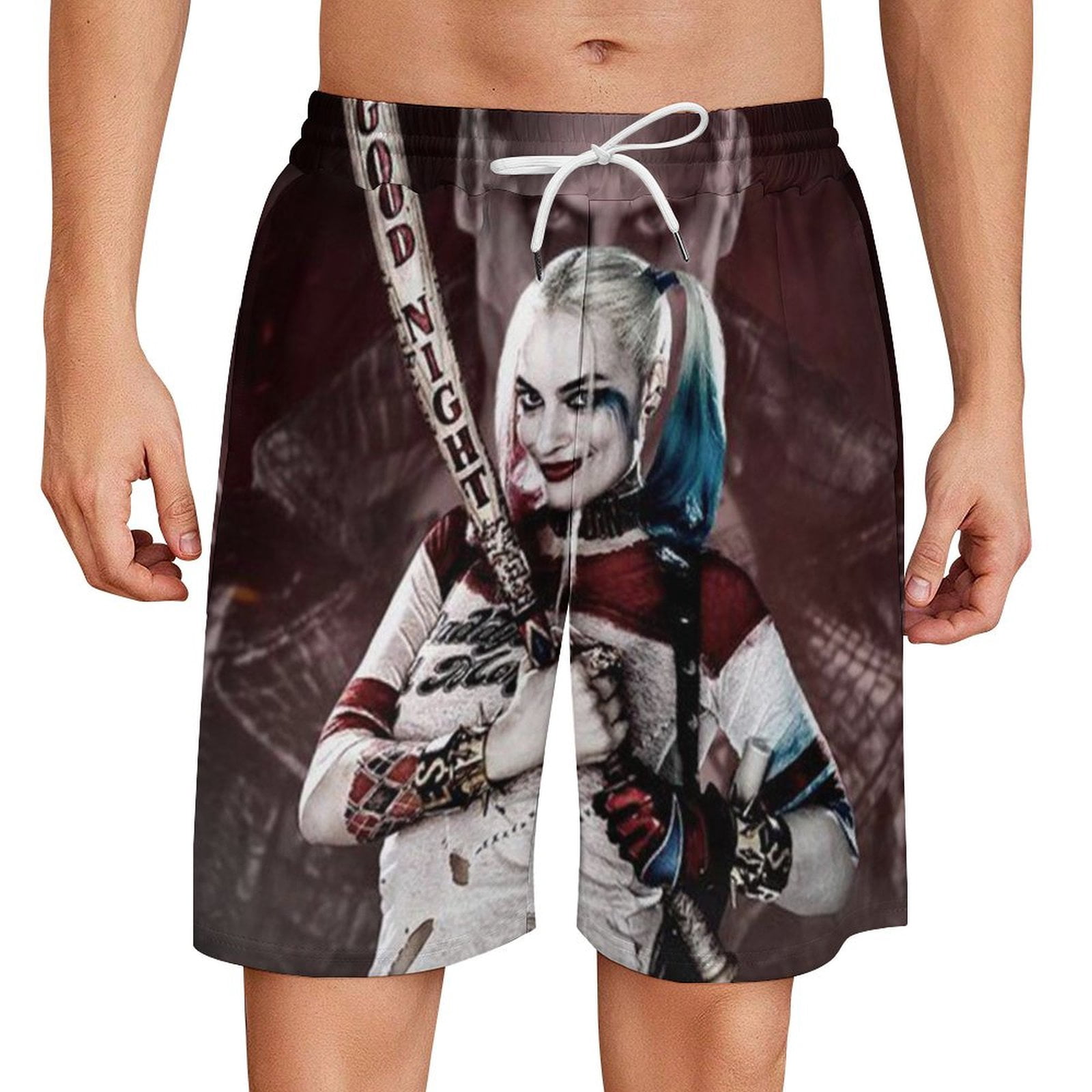 Harley Quinn Joker Short Sweatpants Summer Daily Cozy Lounge Shorts 3D ...