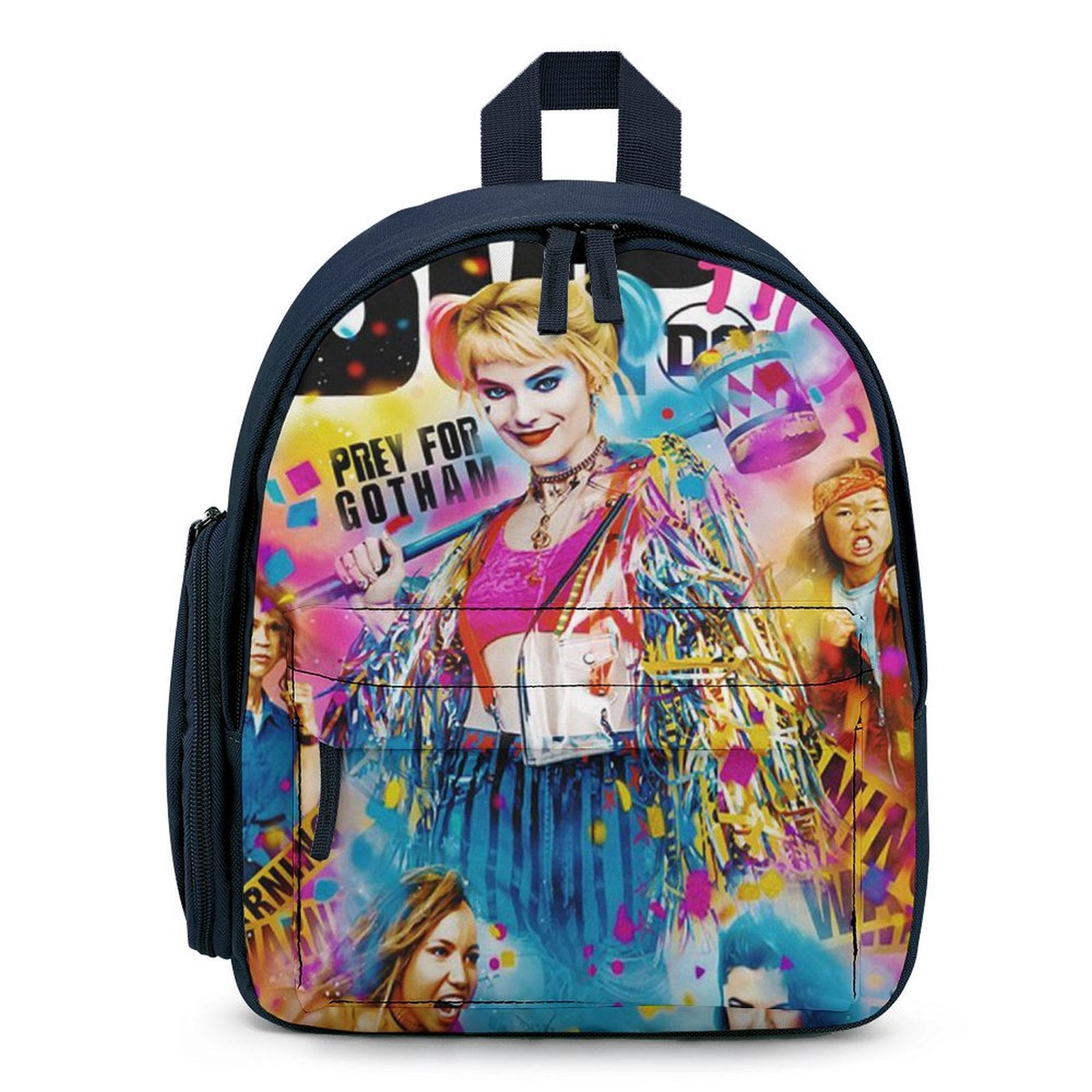 Harley Quinn Poster Film Schoolbag Backpack Lightweight Daypack ...