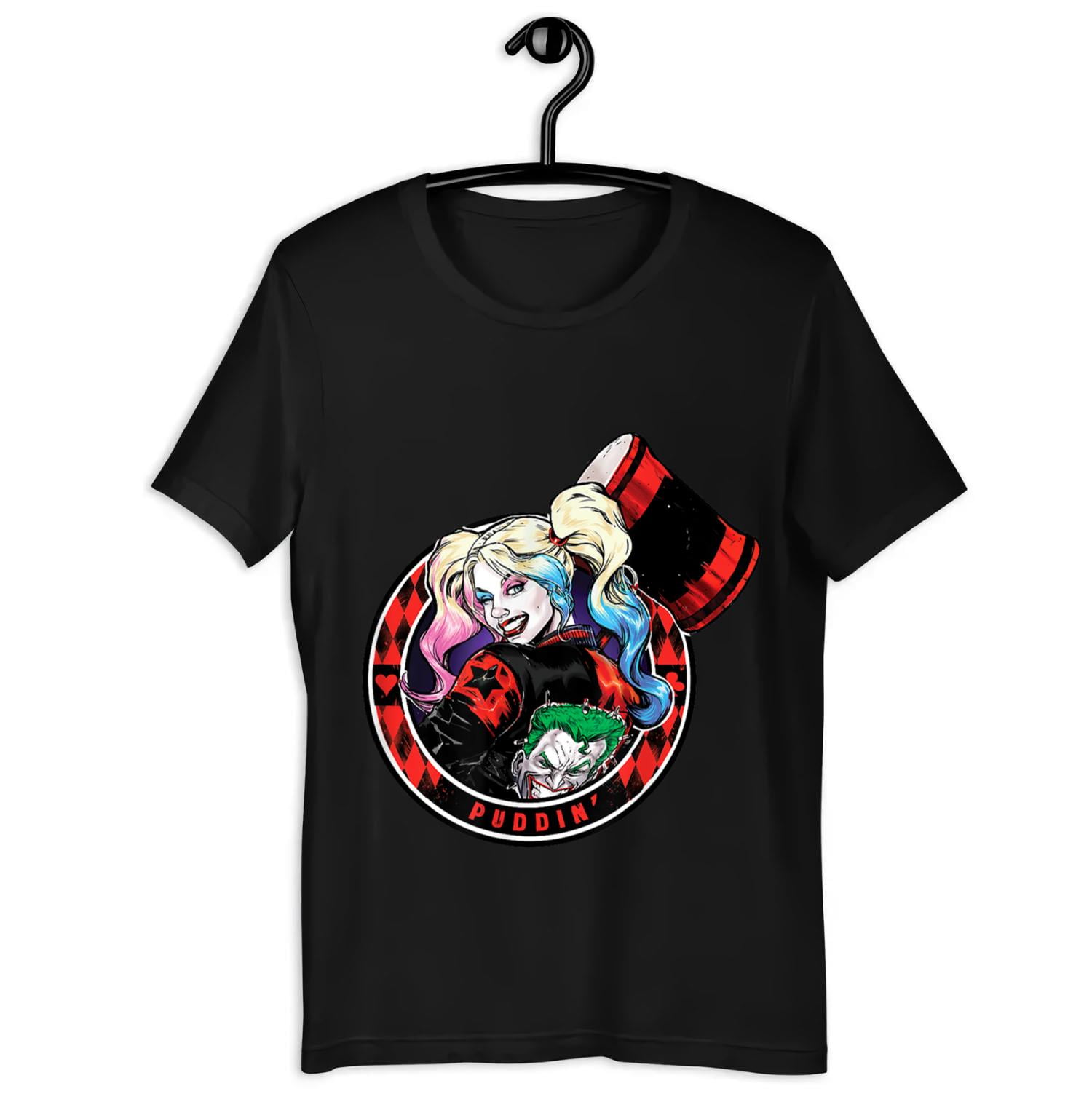 Harley Quinn Puddin on Unisex T-Shirt - LIMITED EDITION - 7 COLOR ...