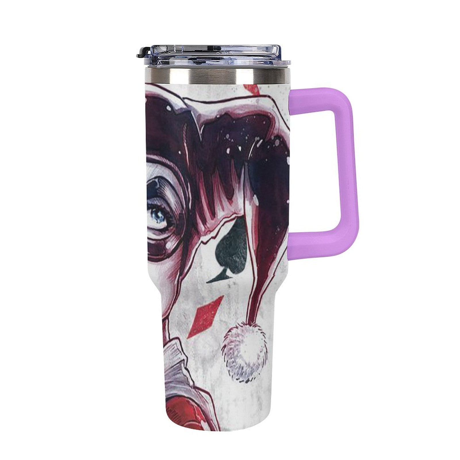 Harley Quinn Stainless Steel Straw Large Capacity Car Cup Commuter ...