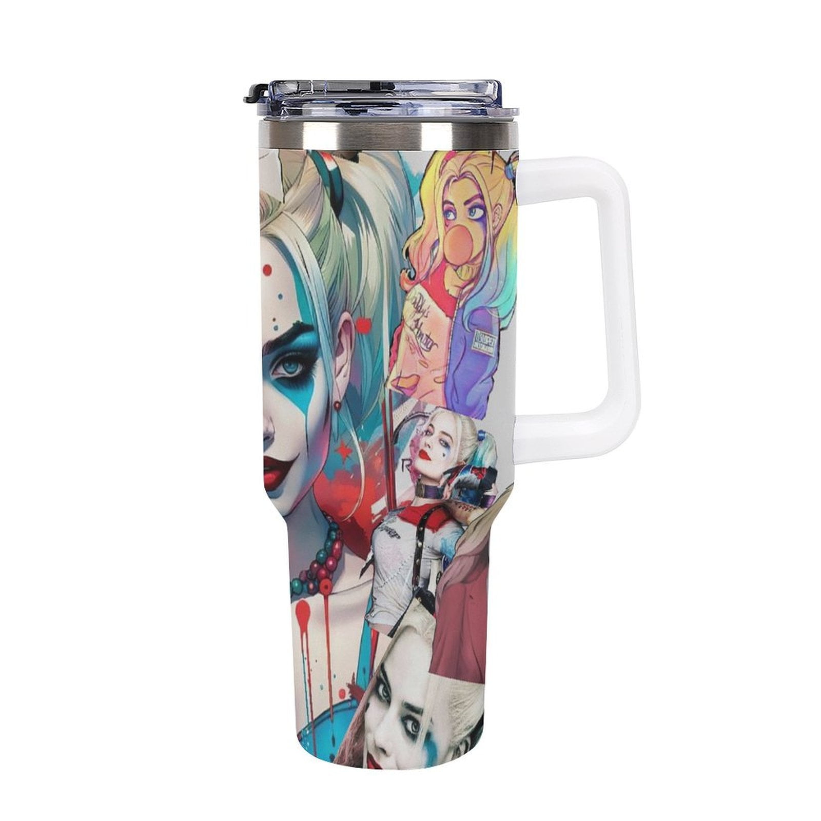 Harley Quinn Stainless Steel Straw Large Capacity Car Cup Commuter ...