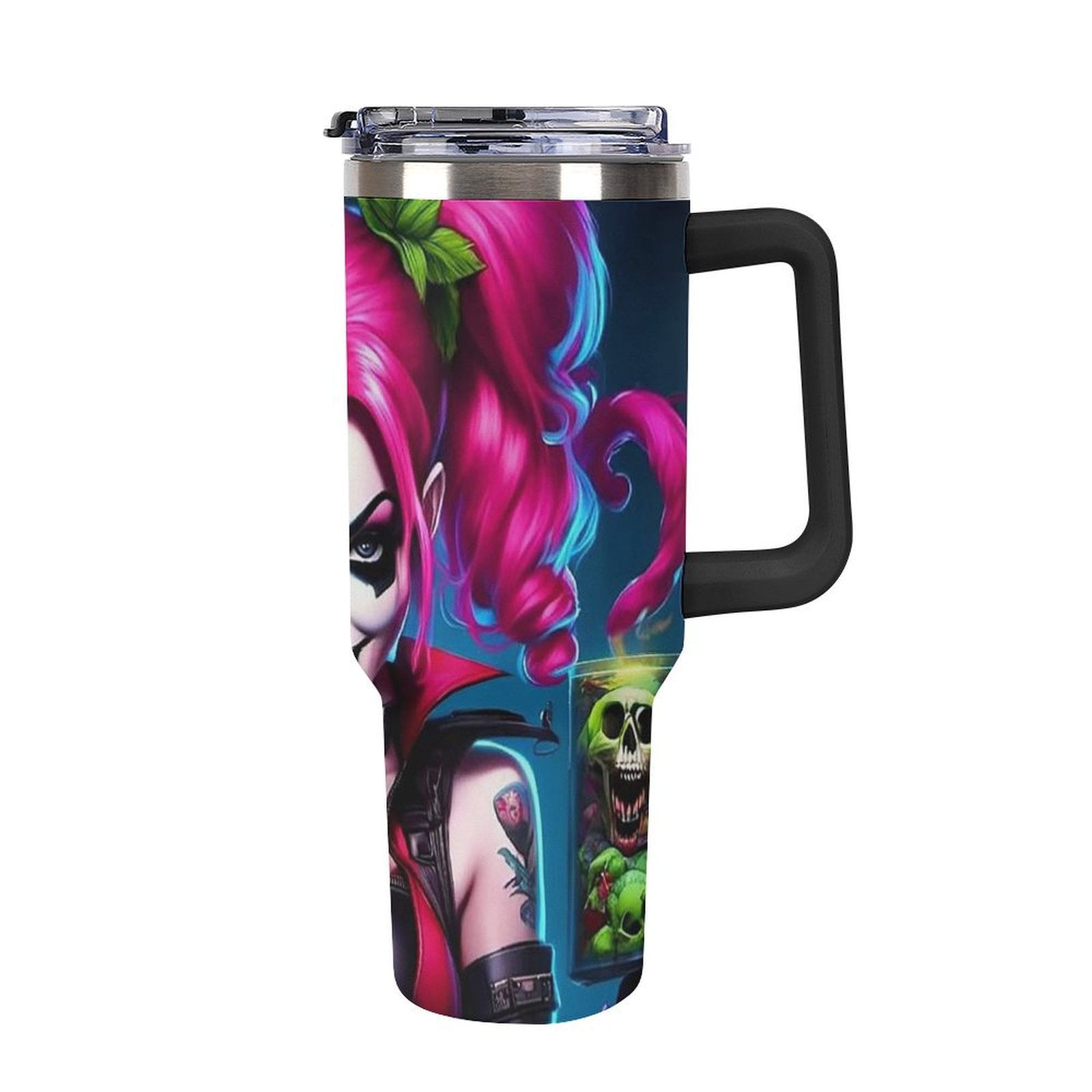 Harley Quinn Stainless Steel Straw Large Capacity Car Cup Commuter ...