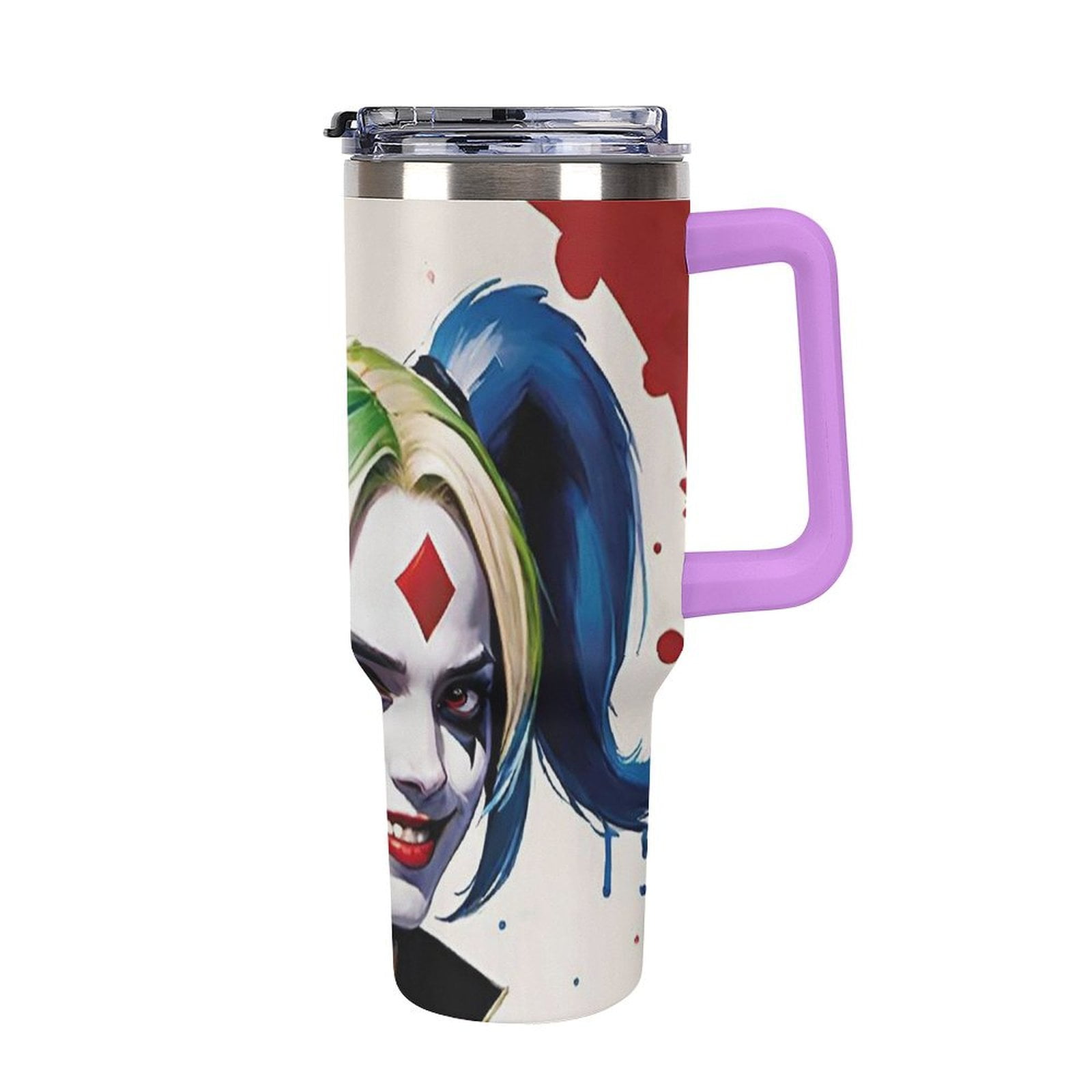 Harley Quinn Stainless Steel Straw Large Capacity Car Cup Commuter ...