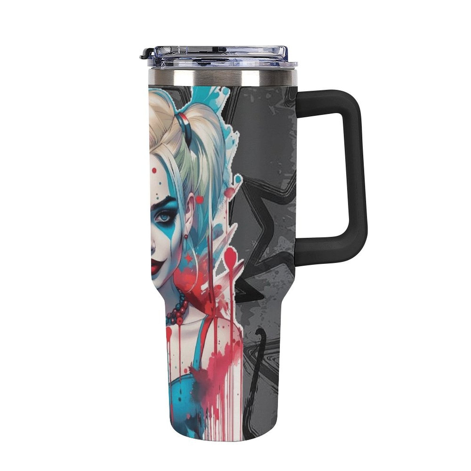 Harley Quinn Stainless Steel Straw Large Capacity Car Cup Commuter ...