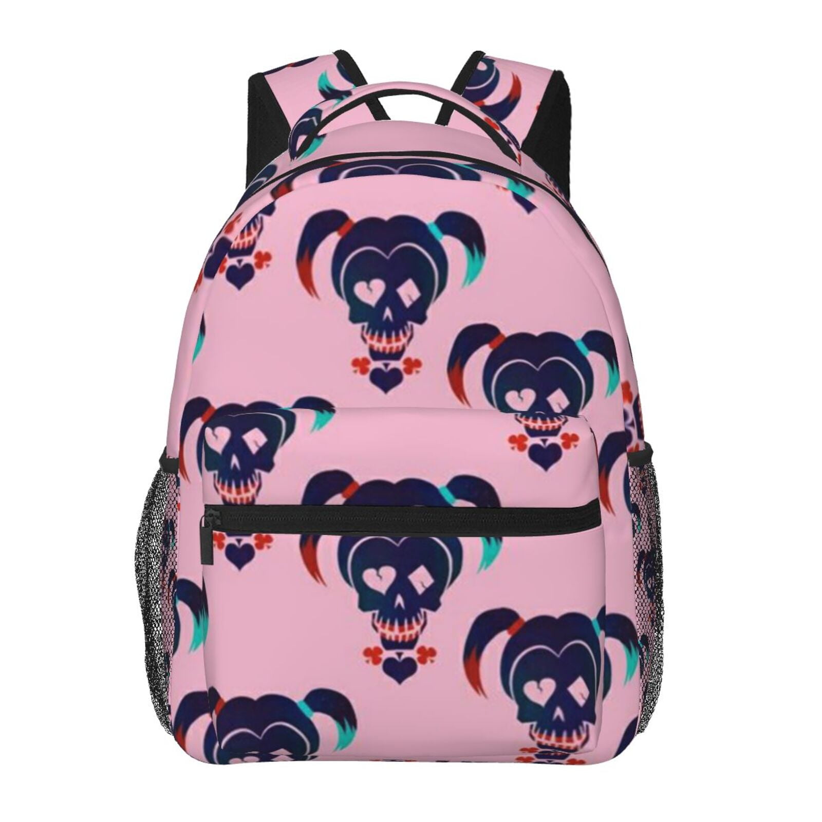 Harley Quinn Symbol Laptop Backpack Daypack Large Capacity Multipurpose ...