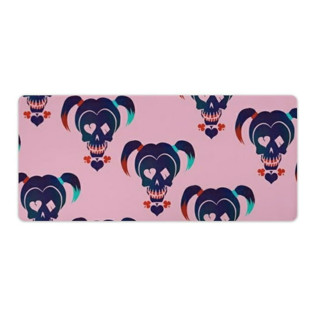 Harley Quinn Symbol Mouse Pad Extended Gaming No-sliped Large Desk Mat ...