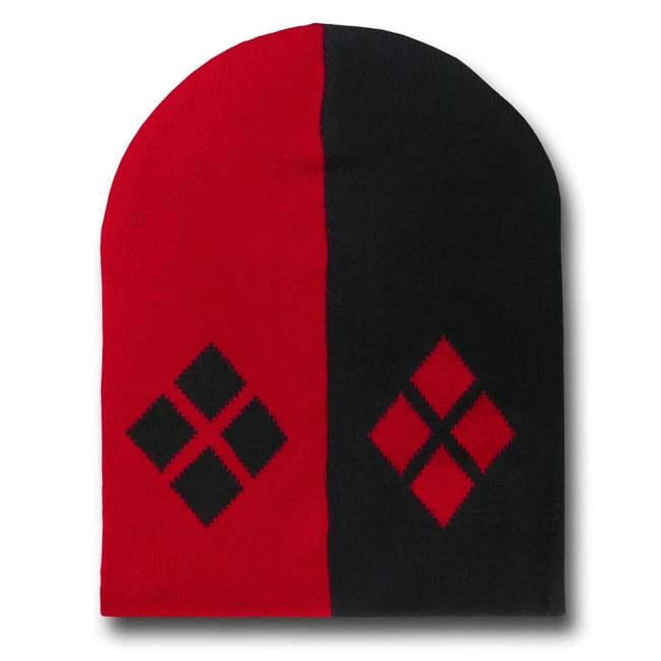 Harley Quinn beanhqsymslouch Harley Quinn Symbol Slouch Beanie ...