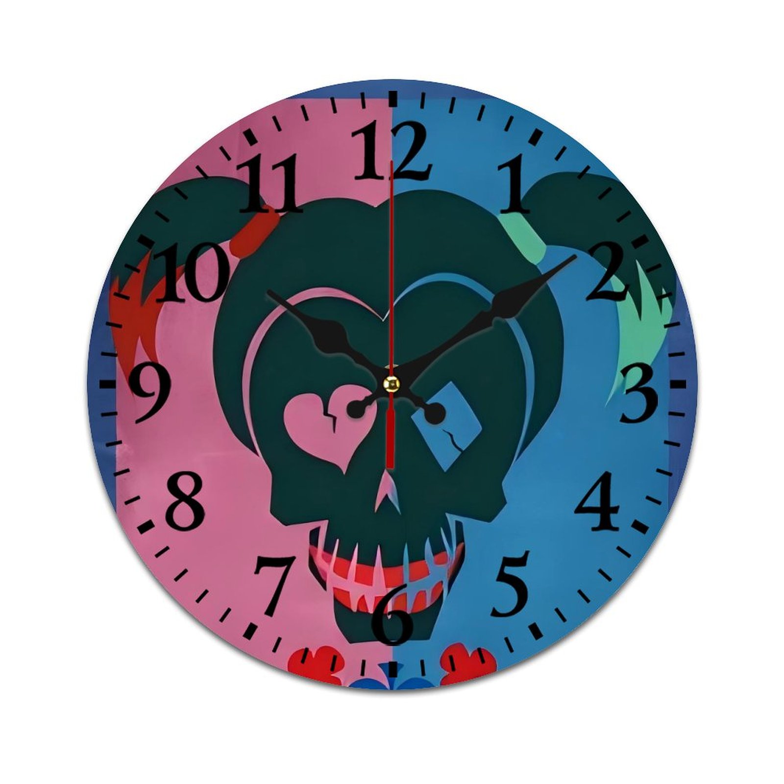 Harley Quinn wall clocks battery operated decorative 34cm/13.39in - Walmart.com