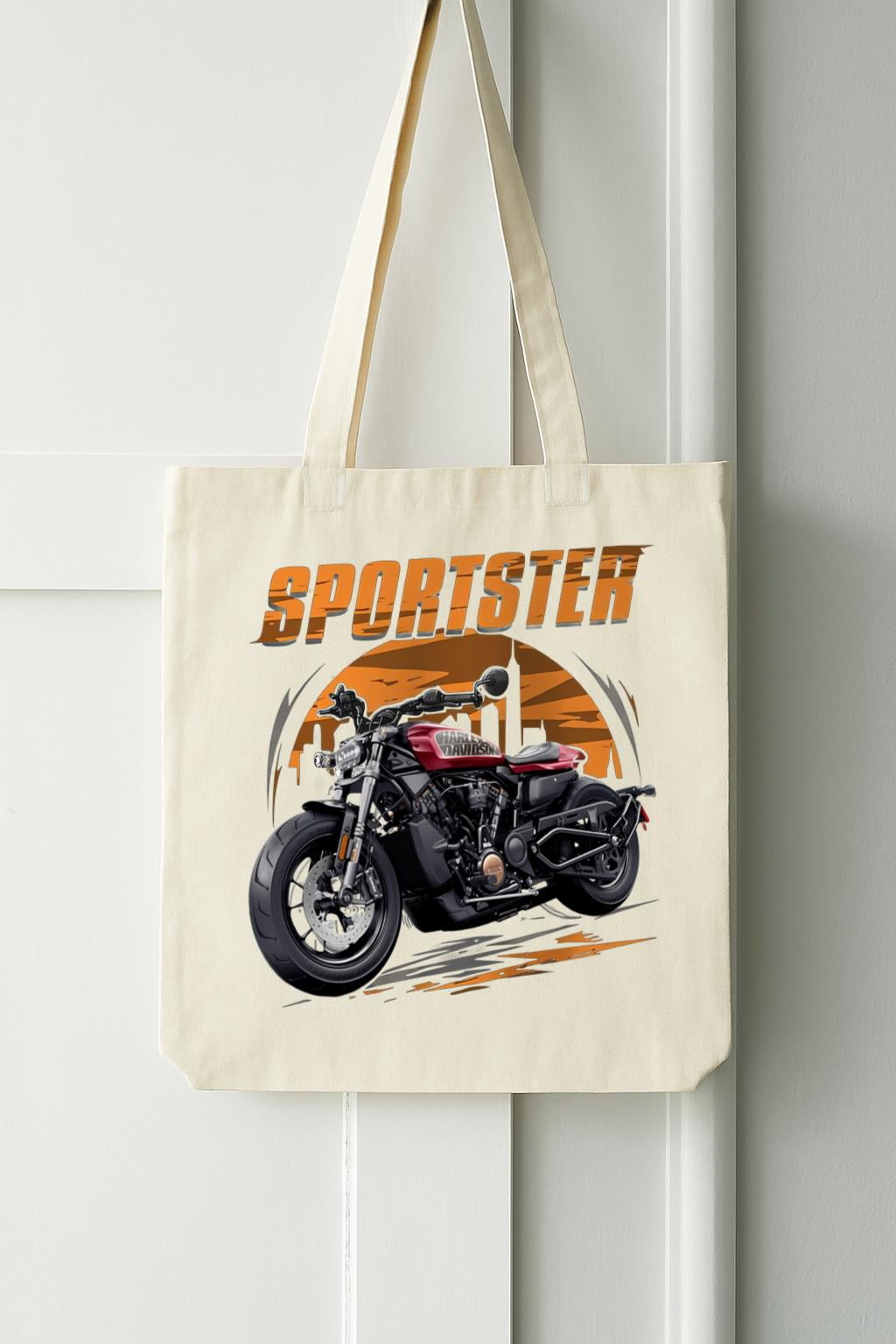 Harley Sportster S 2021-24 Inspired Tote Bag - Biker Motorcycle Bag ...