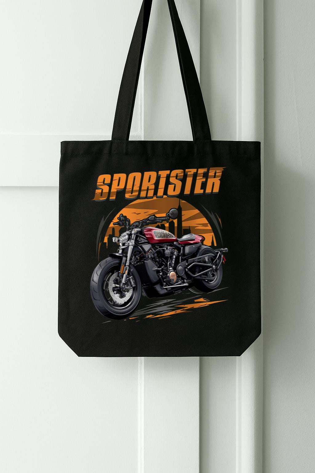 Harley Sportster S 2021-24 Inspired Tote Bag - Biker Motorcycle Bag ...