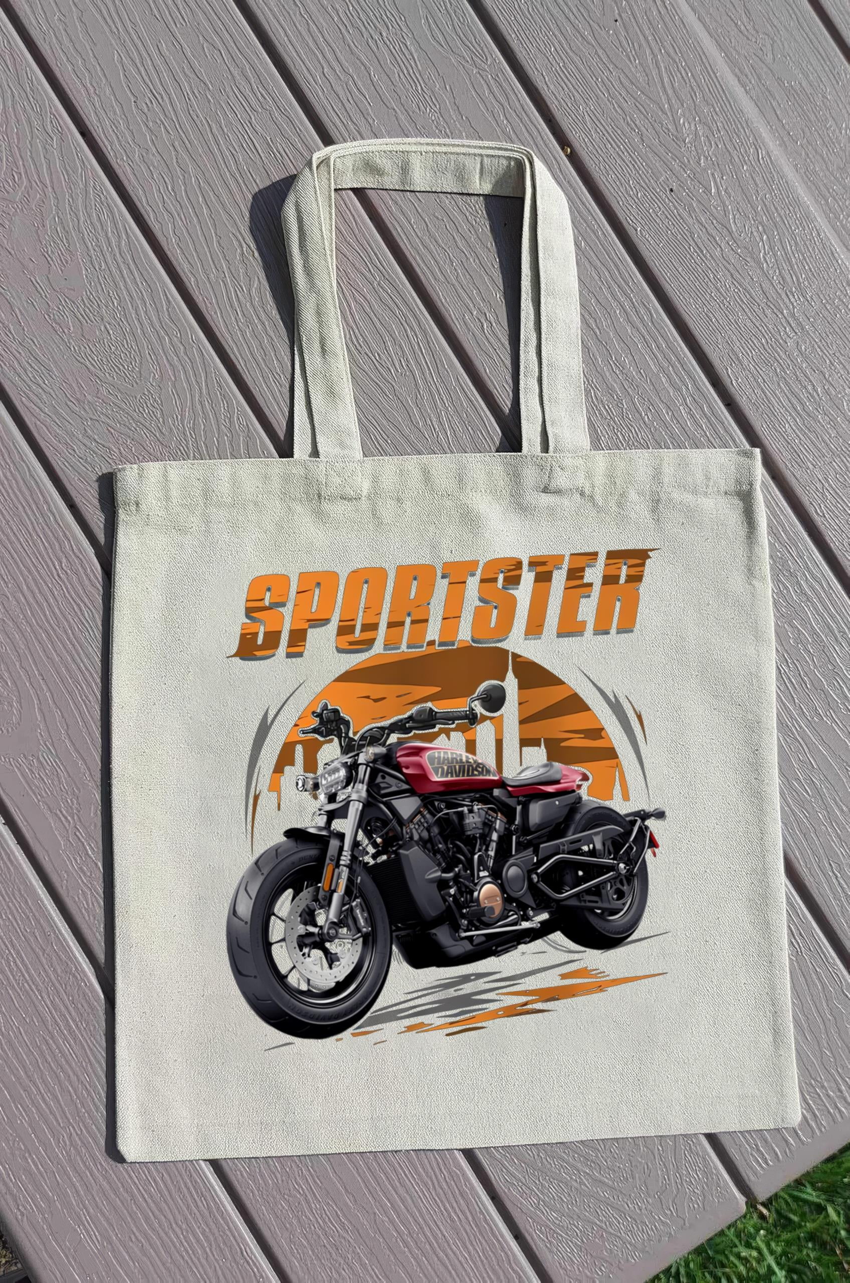Harley Sportster S 2021-24 Inspired Tote Bag - Biker Motorcycle Bag ...