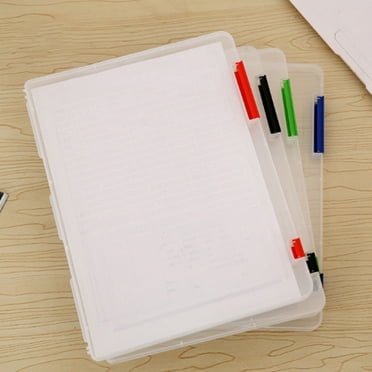 unbranded Business Checkbook Binder Plastic Invoice Album Office Bill ...