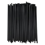 Comfy Package Red 5-inch Long Plastic Drink Stirrer Straws - 1000-Pack ...