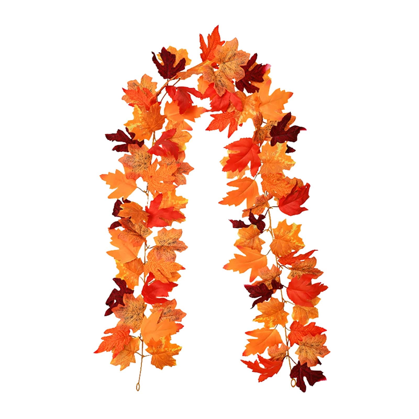 Harlier Autumn Artificial Maple Vines Garland, 5.7Ft Fake Vine with ...