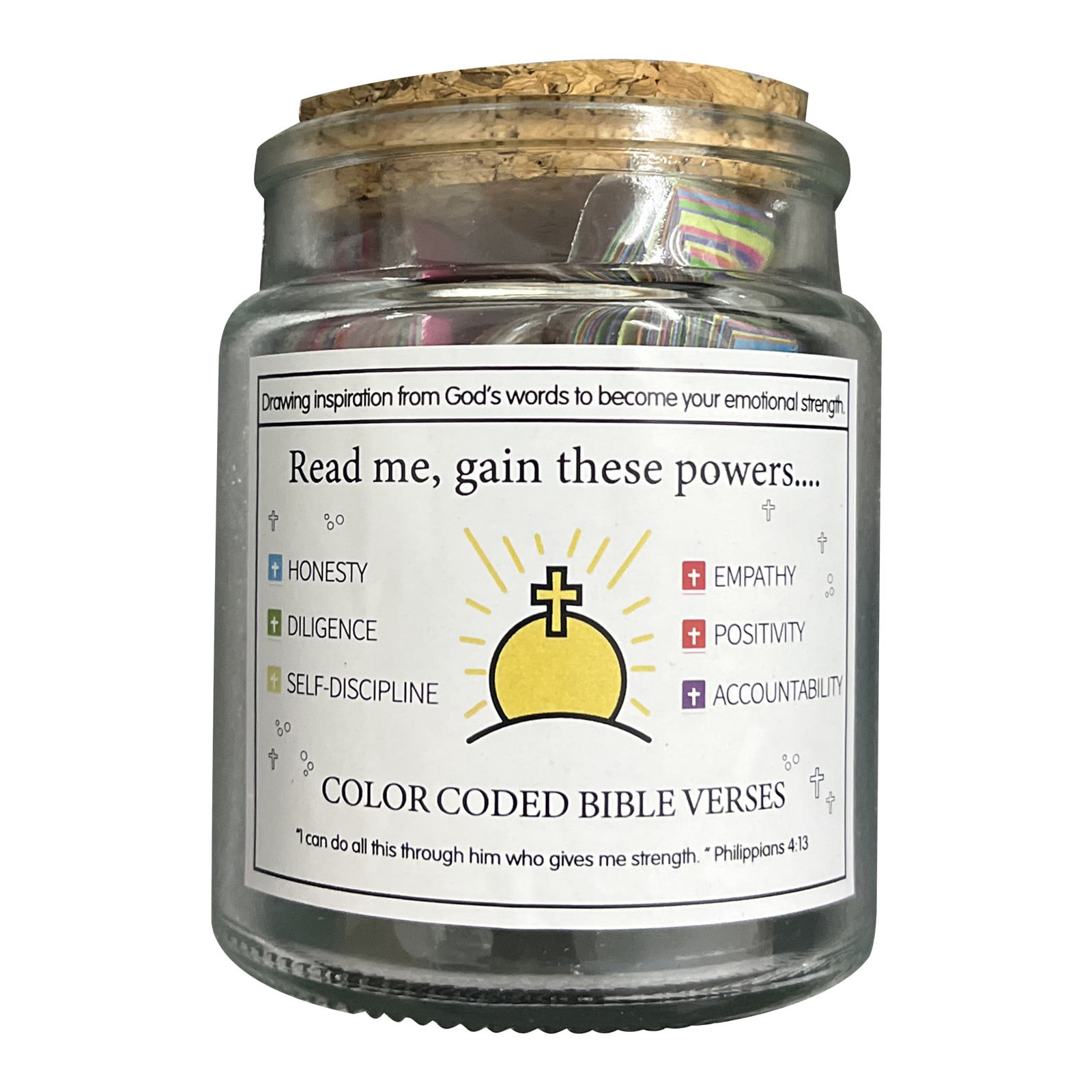 Harlier Bible Verses in a Jar, Read Me When Bible Verses Jar for ...