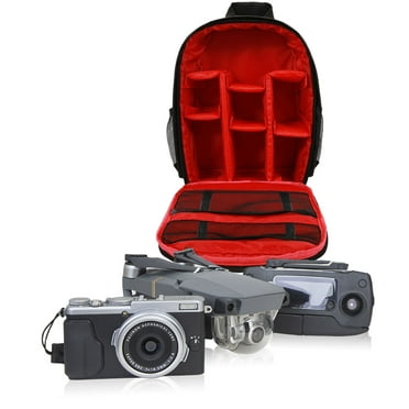 GOgroove Digital SLR Camera Backpack (Blue-Mid-Volume) w/Padded Tablet ...