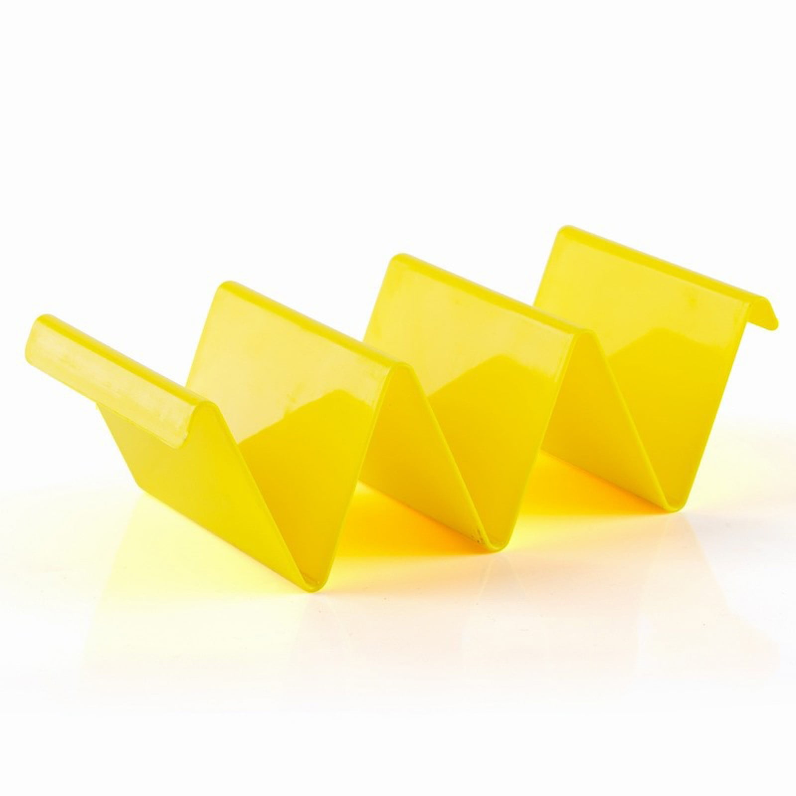 Harlier Colorful Taco Holder Stands - Premium Large Taco Tray Plates ...