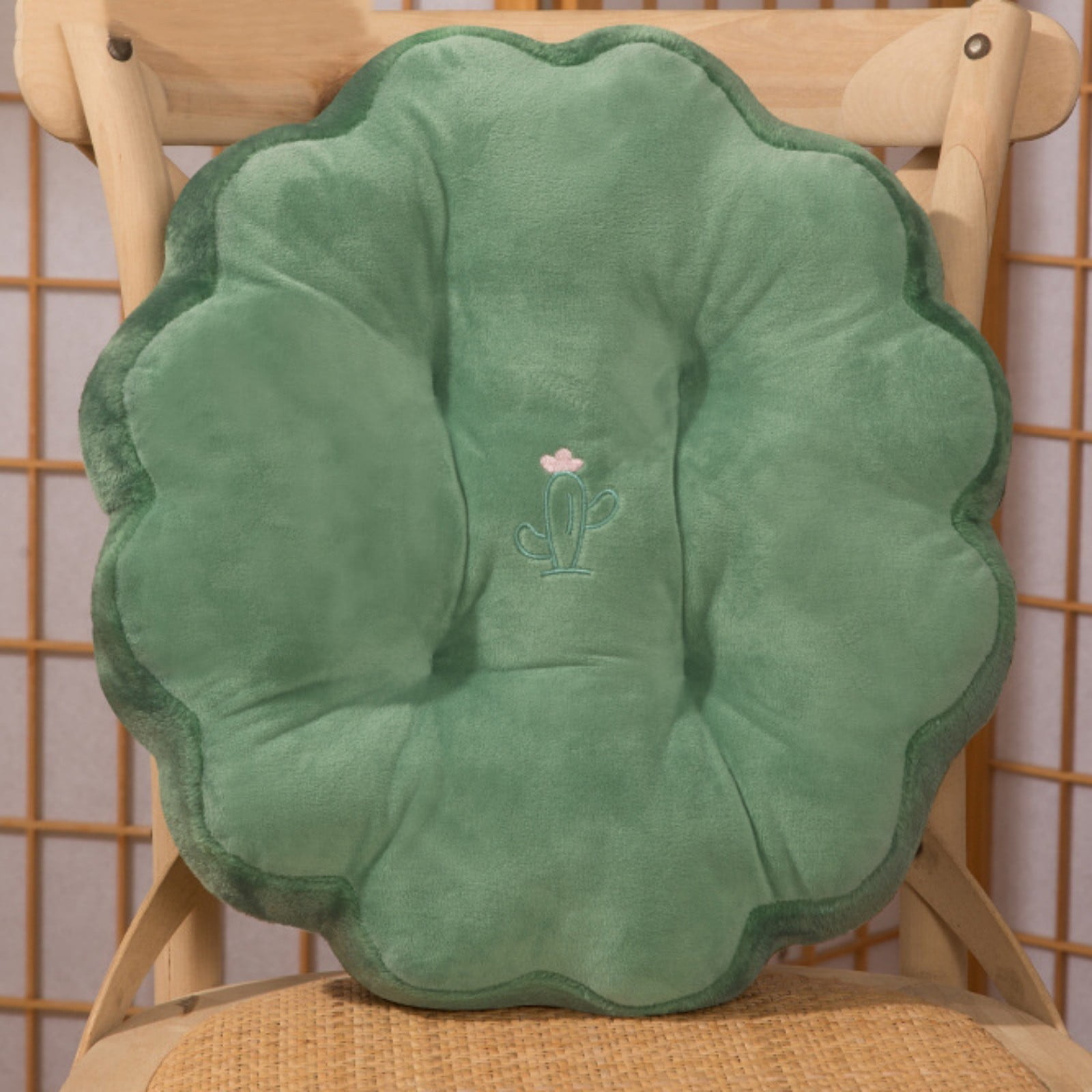 Harlier Cute Flower Pillow Plush Floor Pillow, Cartoon Thick Plush ...