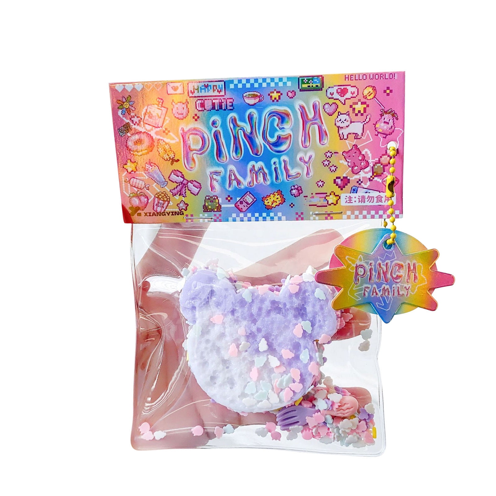 Harlier Cute Soft Doughnut Squeeze Toys, 2024 Upgrade Squishy Doughnut ...