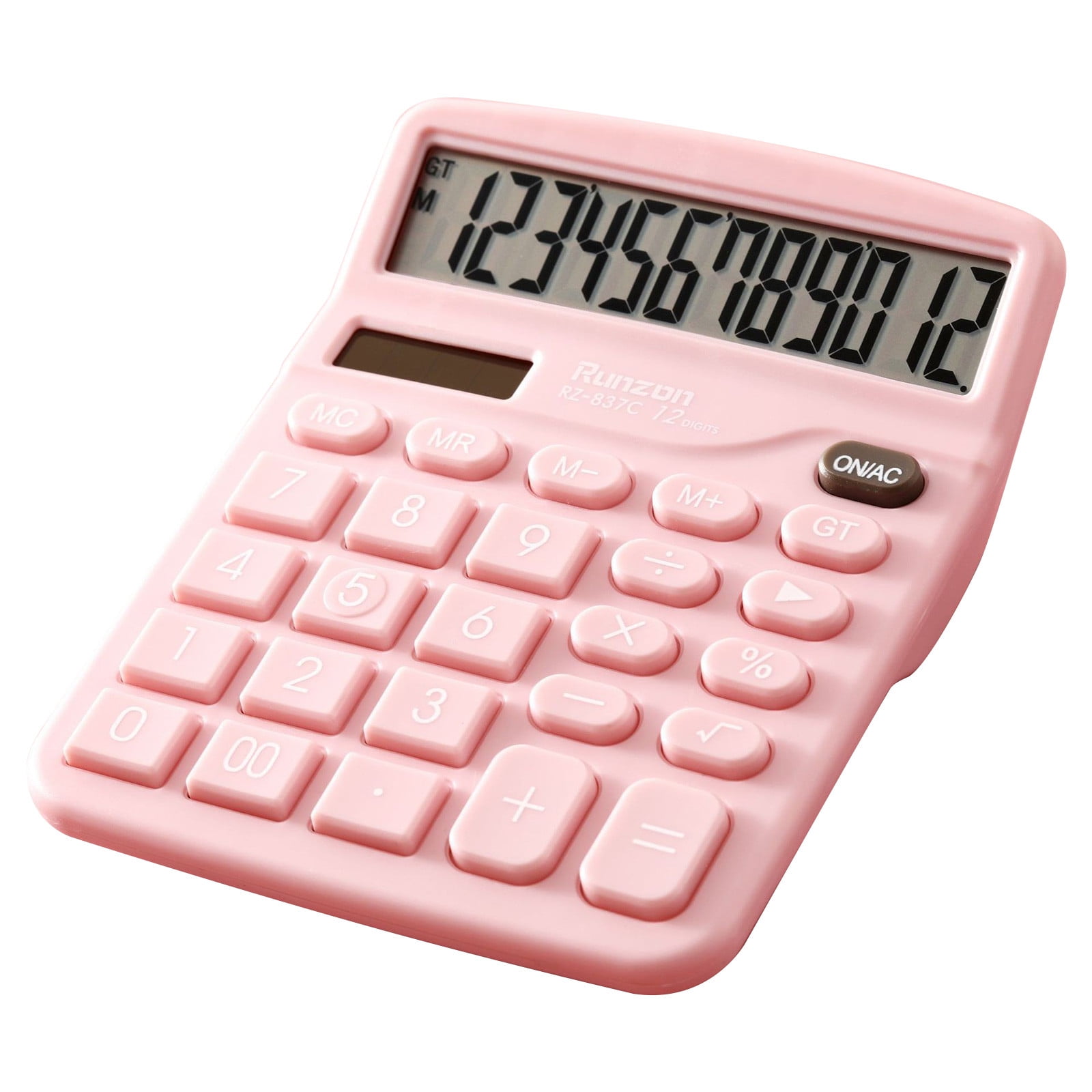 Harlier Desktop Calculator, 5-Inch Large LCD Display 12 Digit Number ...