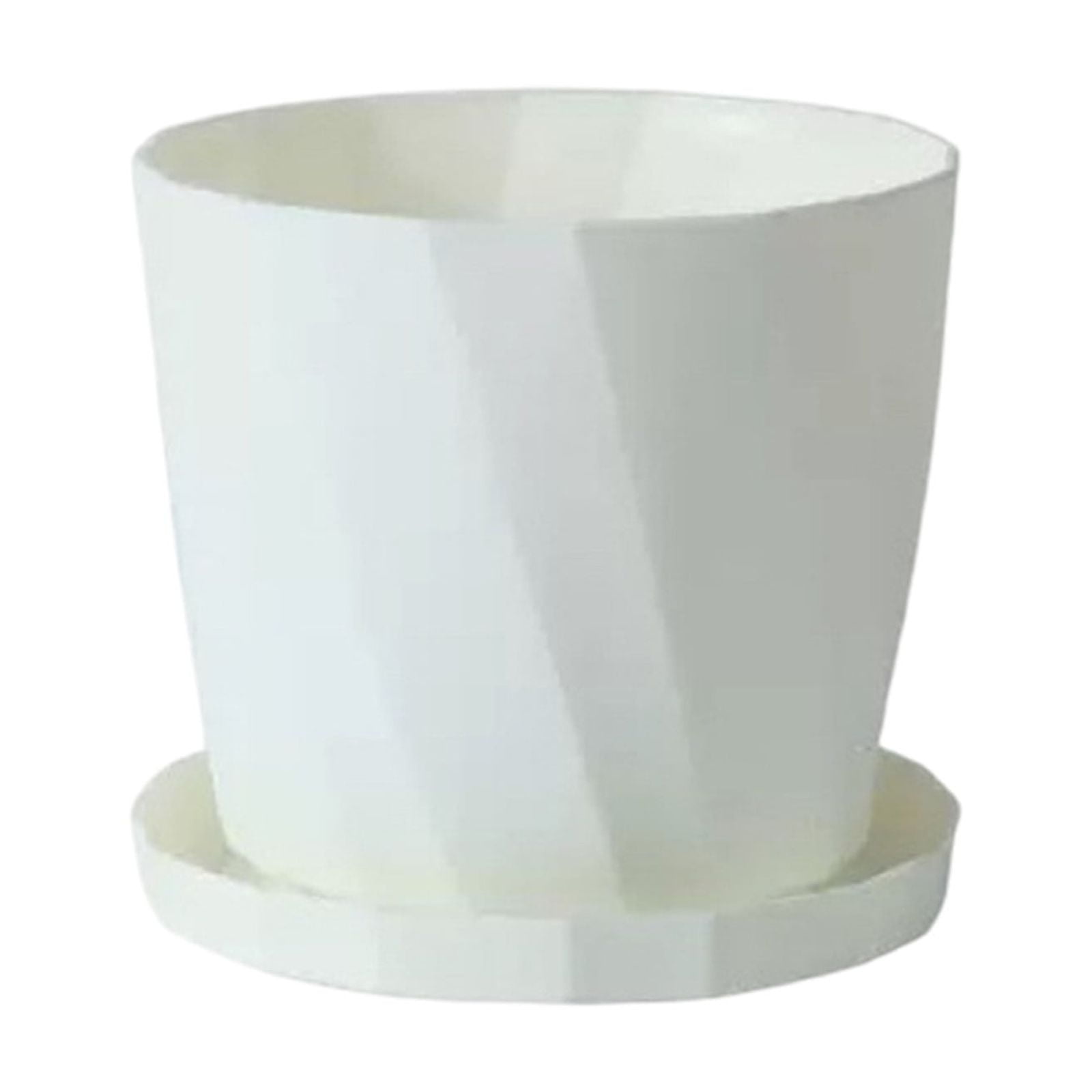 Harlier Flower Plant Pots, 7.9x8.1 inch Nursery Plant Pot with Drainage ...