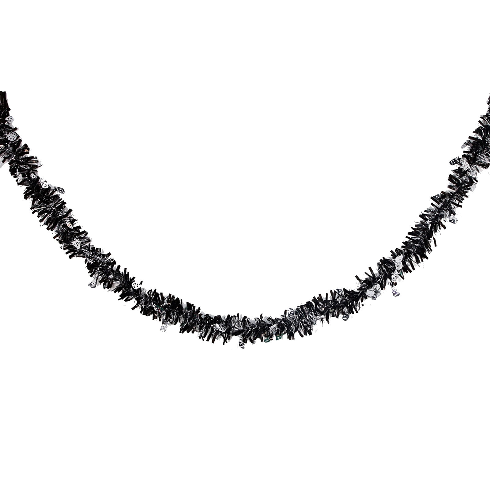 Harlier Halloween Tinsel Shiny Garland, Chunky Glittering Tinsel ...