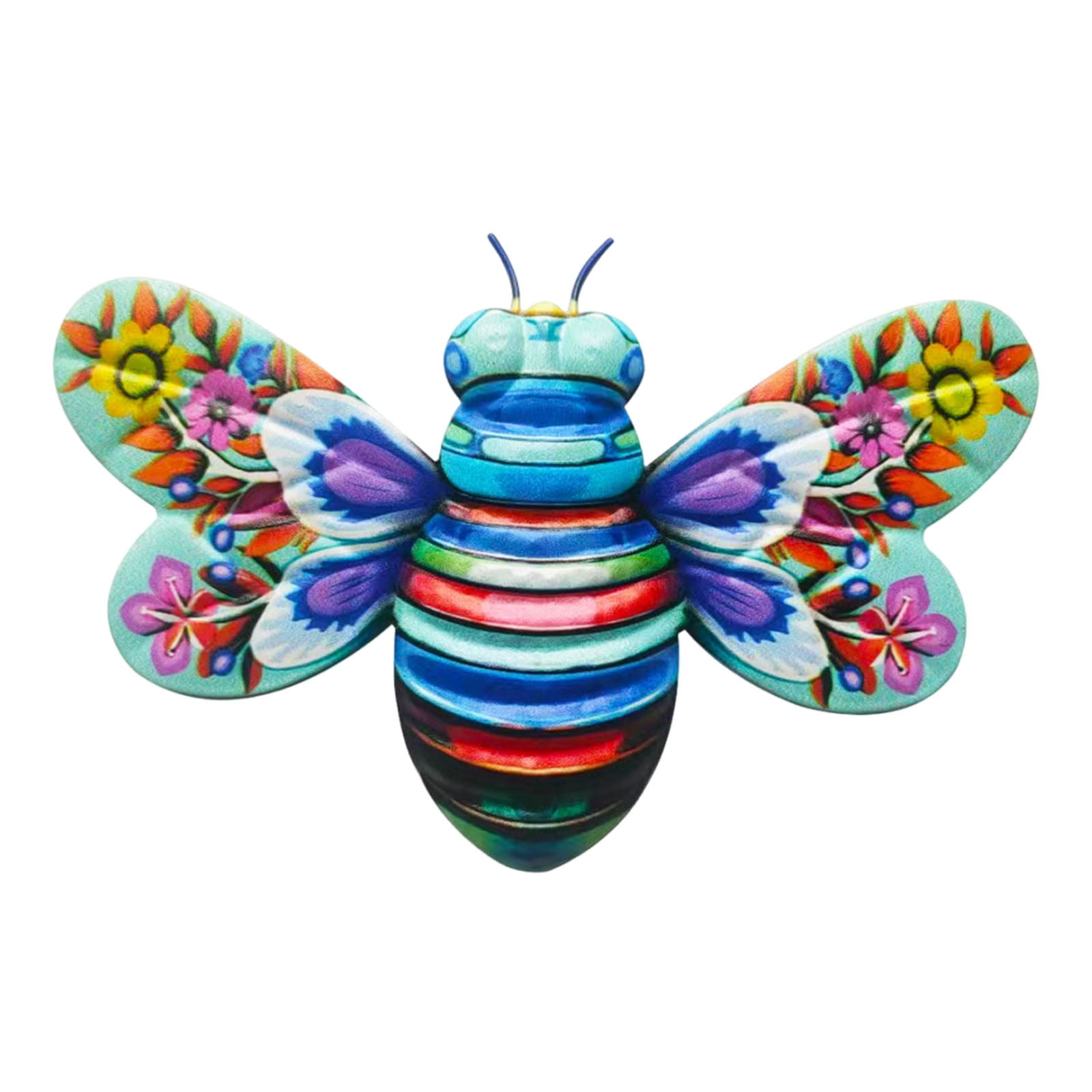 Harlier Iron Bee Art Sculpture Hanging Wall Decorations, Beautiful Iron ...