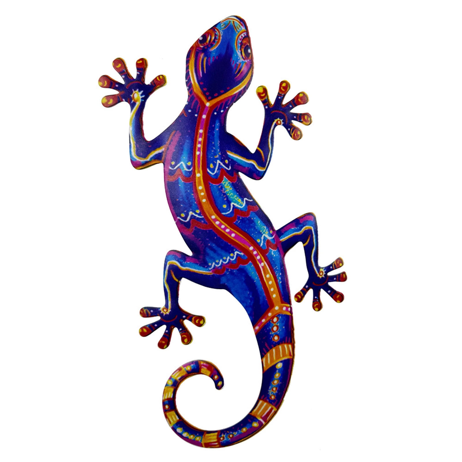 Harlier Large Metal Gecko Wall Decor, Outdoor Lizard Wall Art Upgrade ...