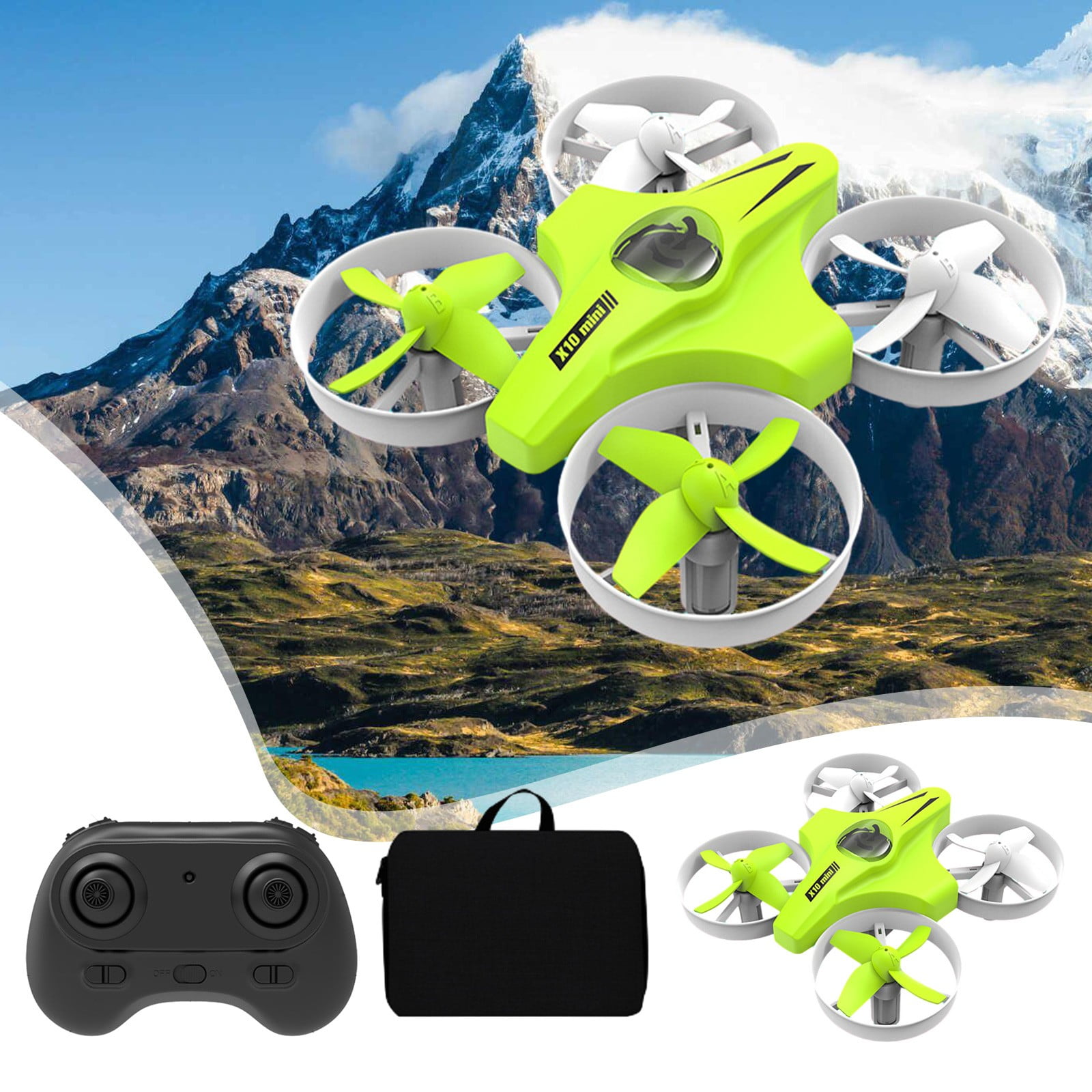 Harlier Mini Drones for Kids, Small RC Drone Quadcopter with 2-In-1 ...