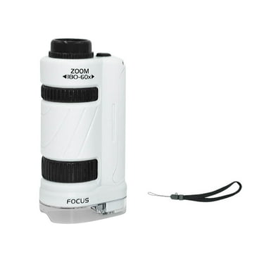 EASTCOLIGHT 100/450/900X Smart Microscope Set, Smartphone Connectable ...