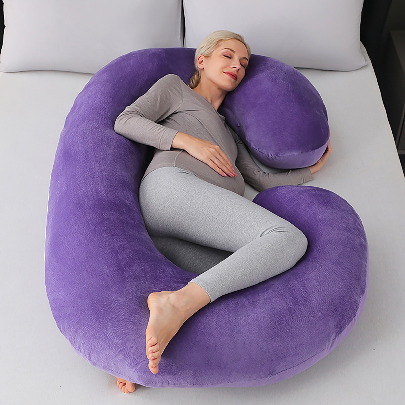 Harlier Premium Ultra Soft Pregnancy Postpartum Pillows for Sleeping ...