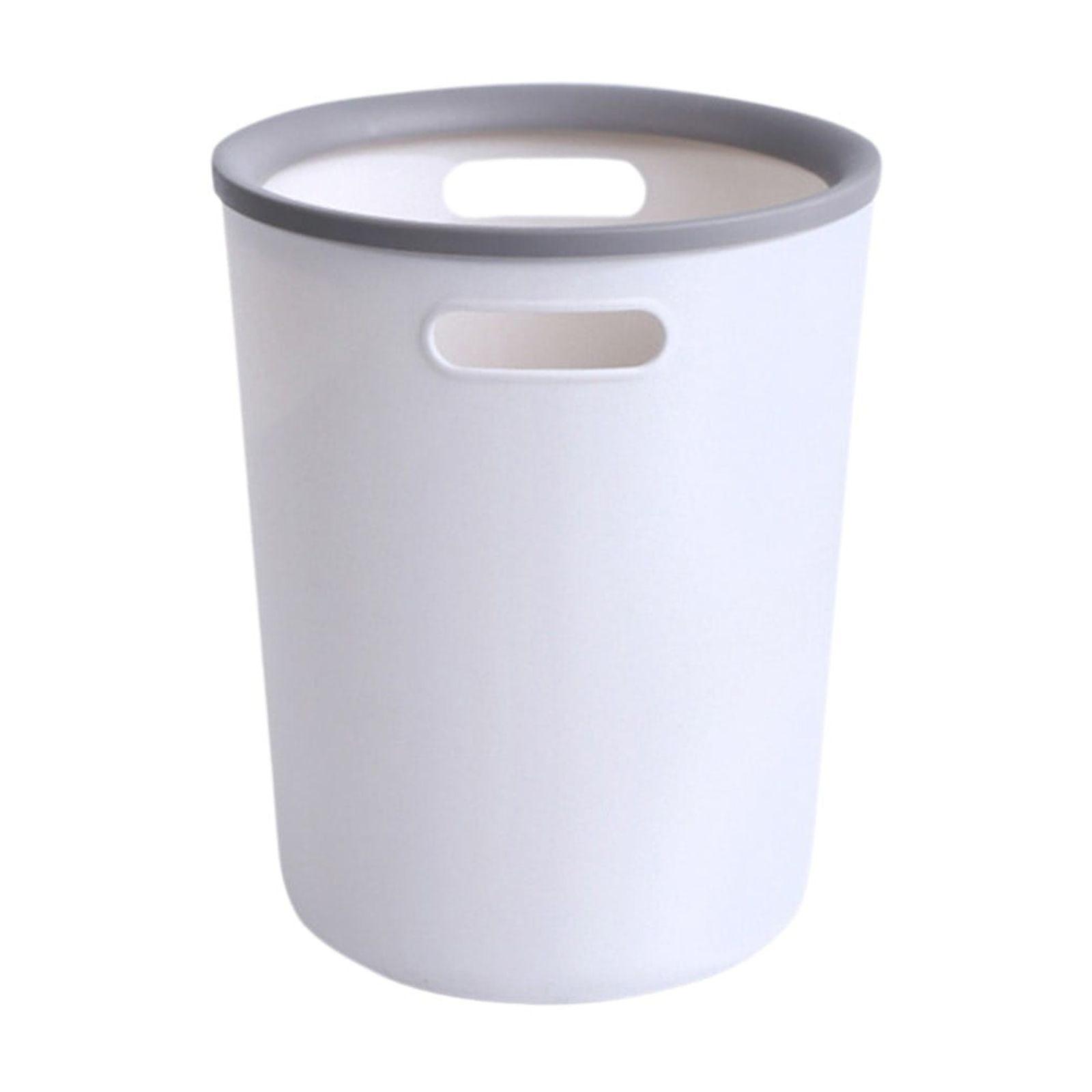 Harlier Small Trash Can Plastic Wastebasket, 1.3 Gallon Round Garbage ...
