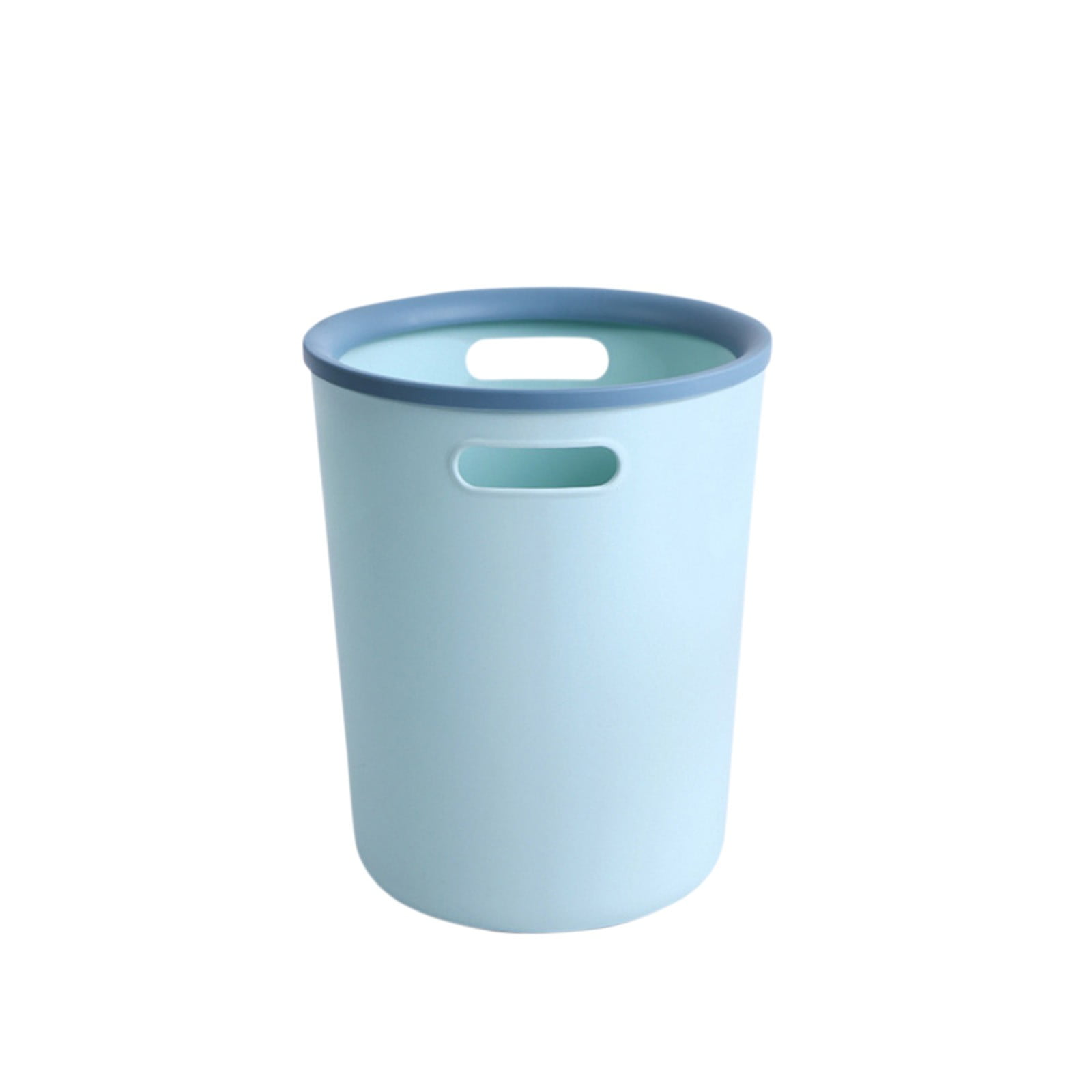 Harlier Small Trash Can Plastic Wastebasket, 1.5 Gallon Round Garbage ...