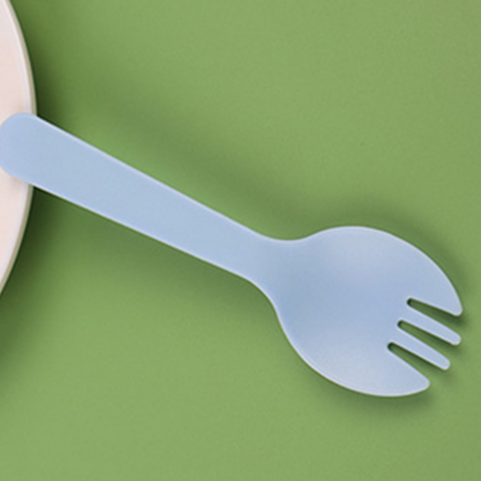 Harlier Tionc100 Pcs Disposable Plastic Sporks, Individually Wrapped ...