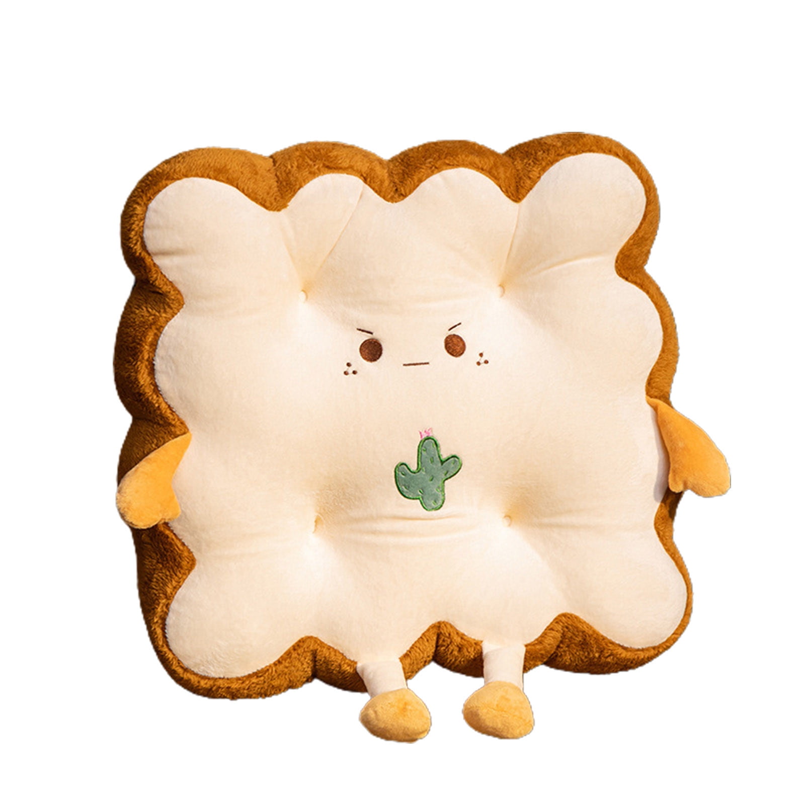 Harlier Toast Bread Plush Pillows, Bread Shape 3 Styles Funny Food ...