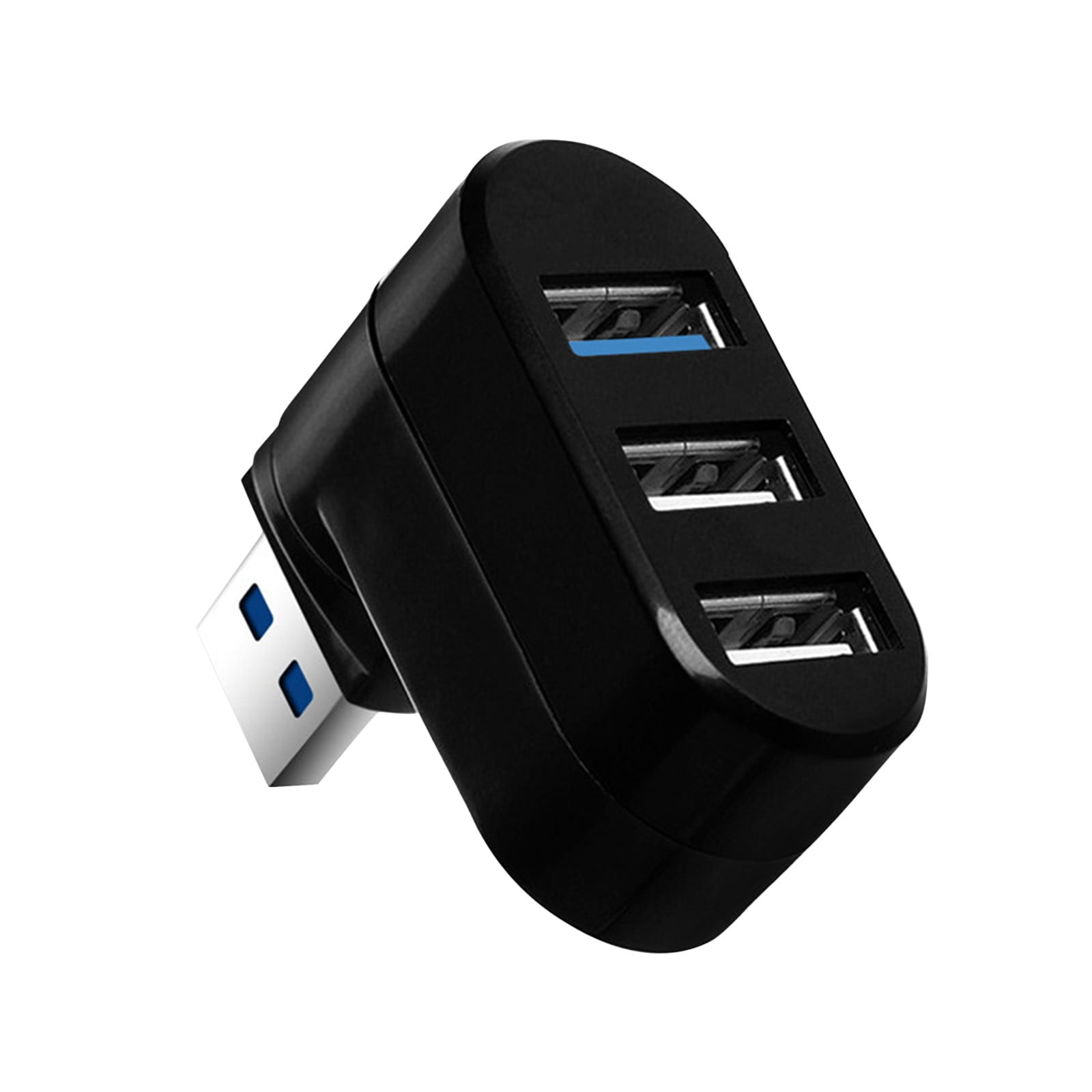 USB 3.0 Hub [90°/180° Degree Rotatable], 3-Port USB Splitter Extender ...