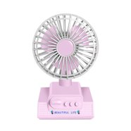 Desk Table Fans, 5 Inch Mini USB Fan, Personal Portable Desktop Cooling ...