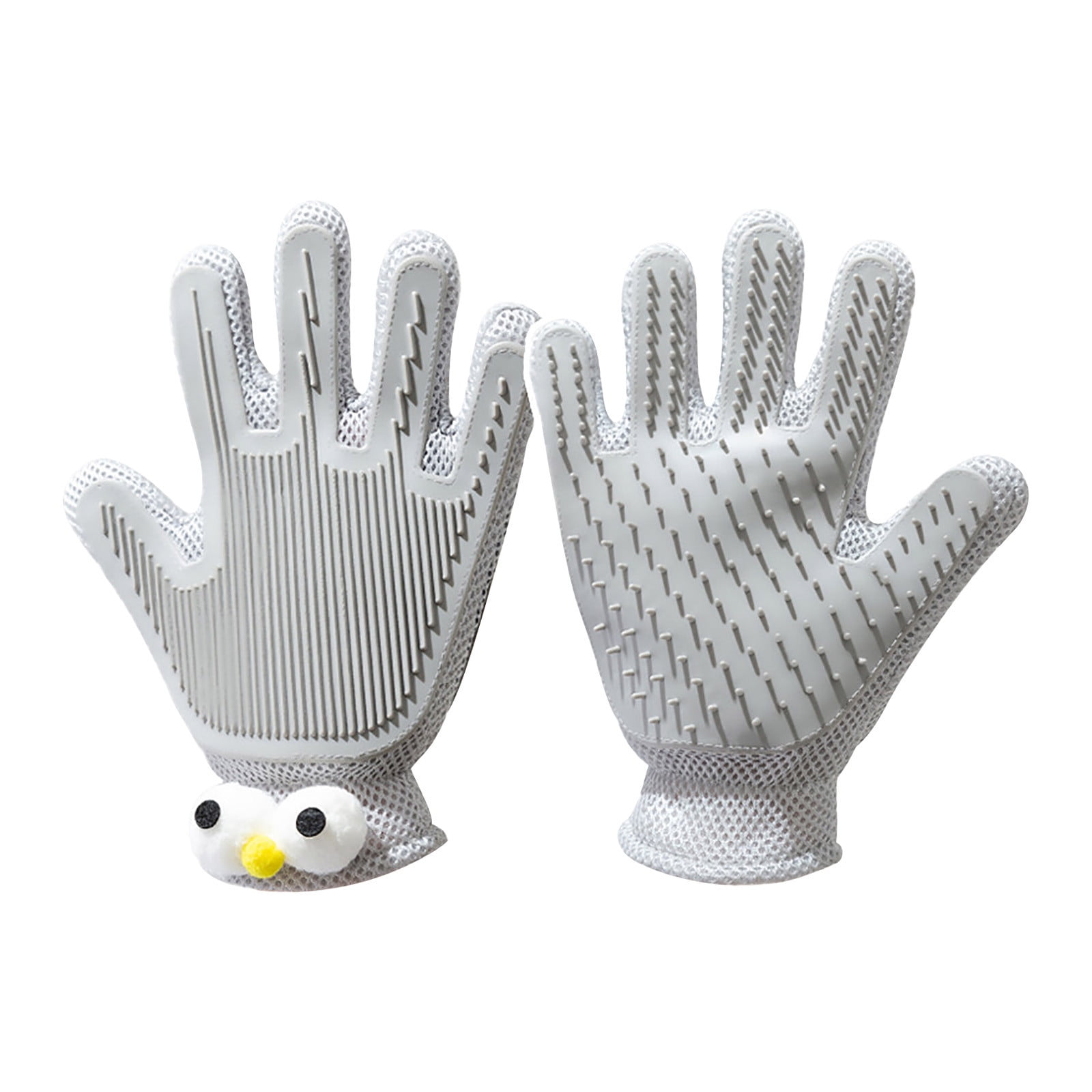 Harlier Upgrade Pet Grooming Gloves, Cat Brushes for Gentle Shedding ...