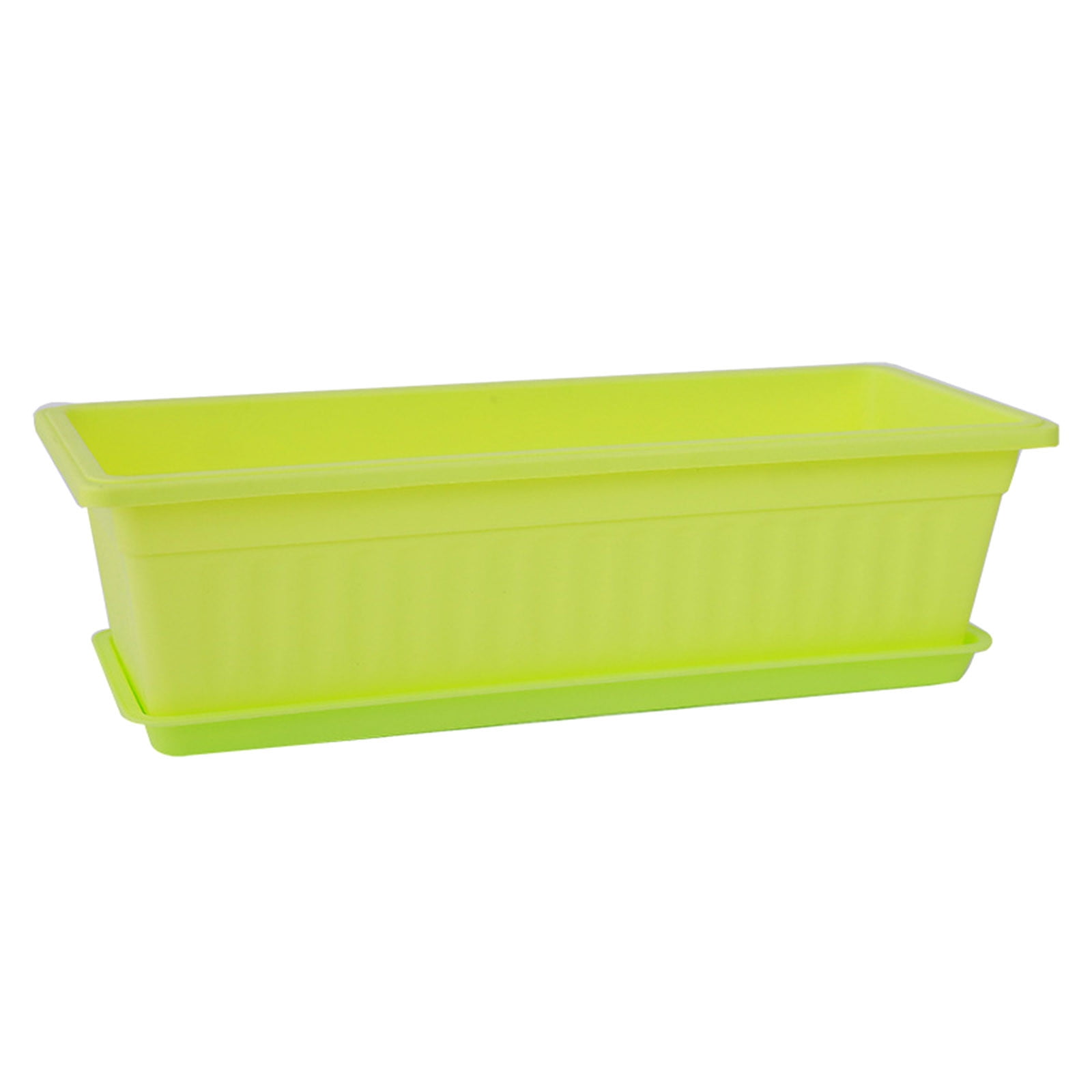 Harlier Window Box Planter, 2 Packs 17inch Plastic Vegetable Flower ...