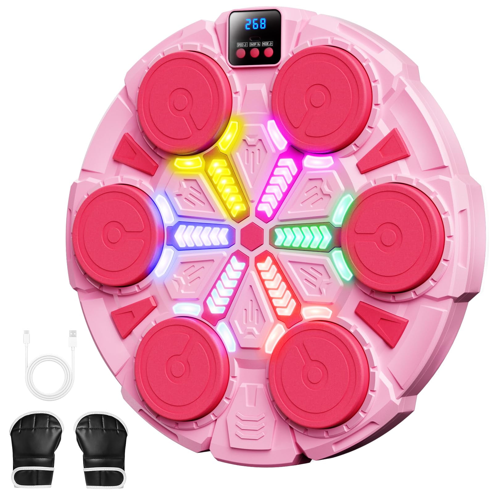 Harlier13 Upgraded Music Boxing Machine for Kids and Adults, Wall ...