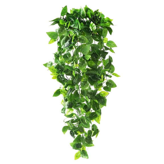 Artificial Hanging Fern Garland Realistic Faux Plant Decorative Vine ...