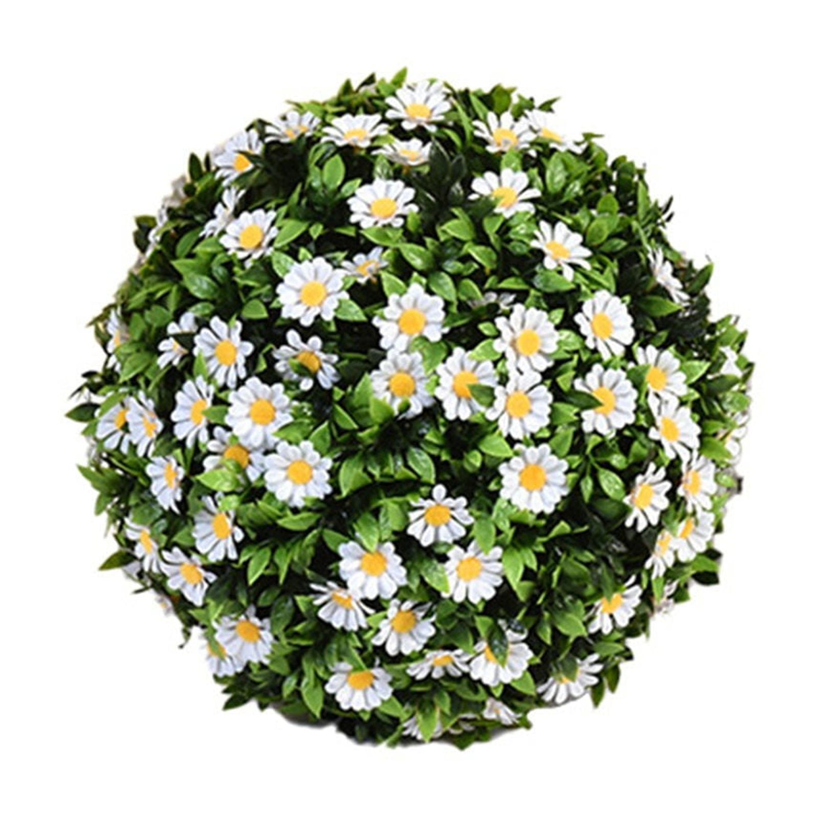 Harlik Outdoor Artificial Flowers Flower Ball Arrangement Bouquet ...
