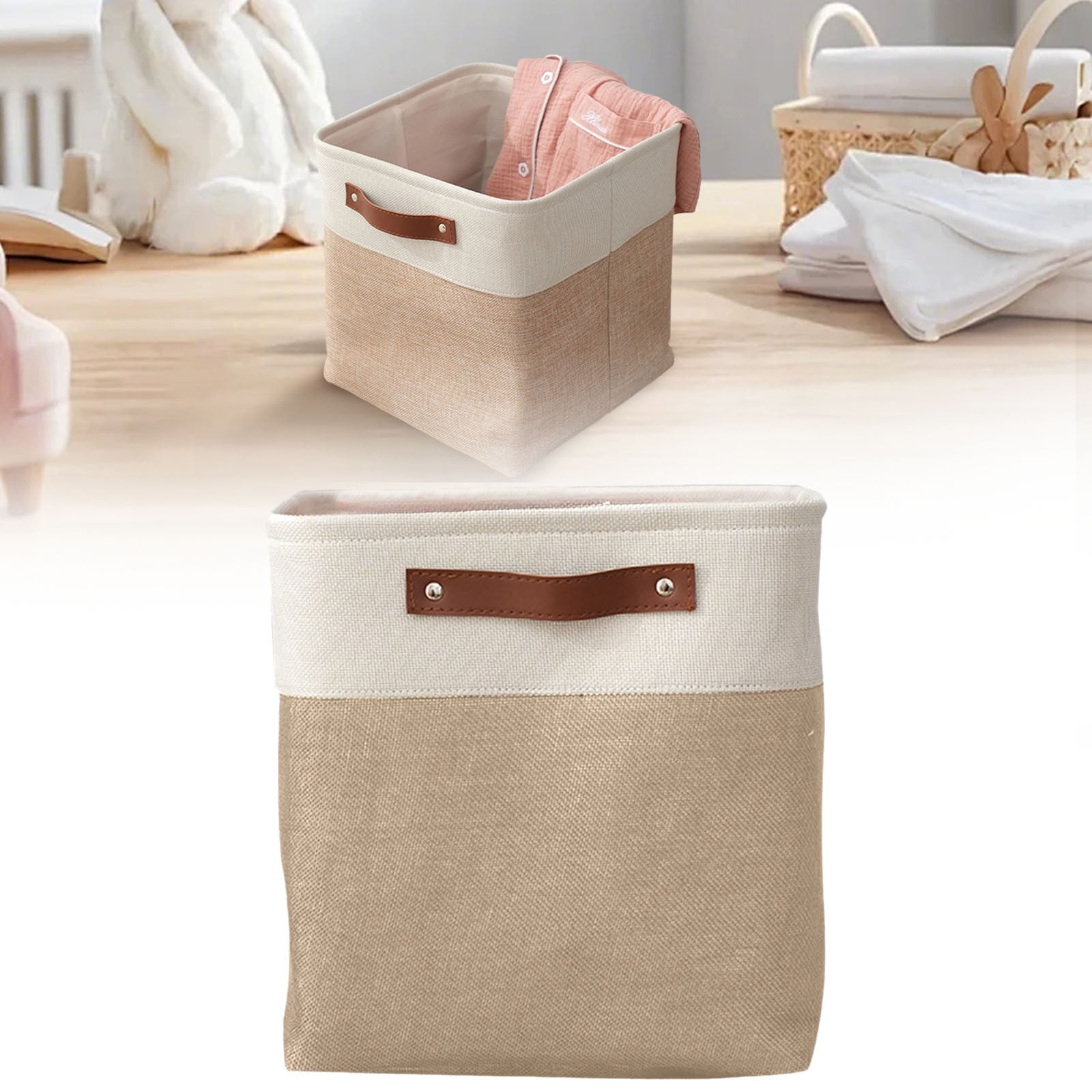 Harlik Linen Closet Baskets Storage Cubes Baskets, Durable and Not ...