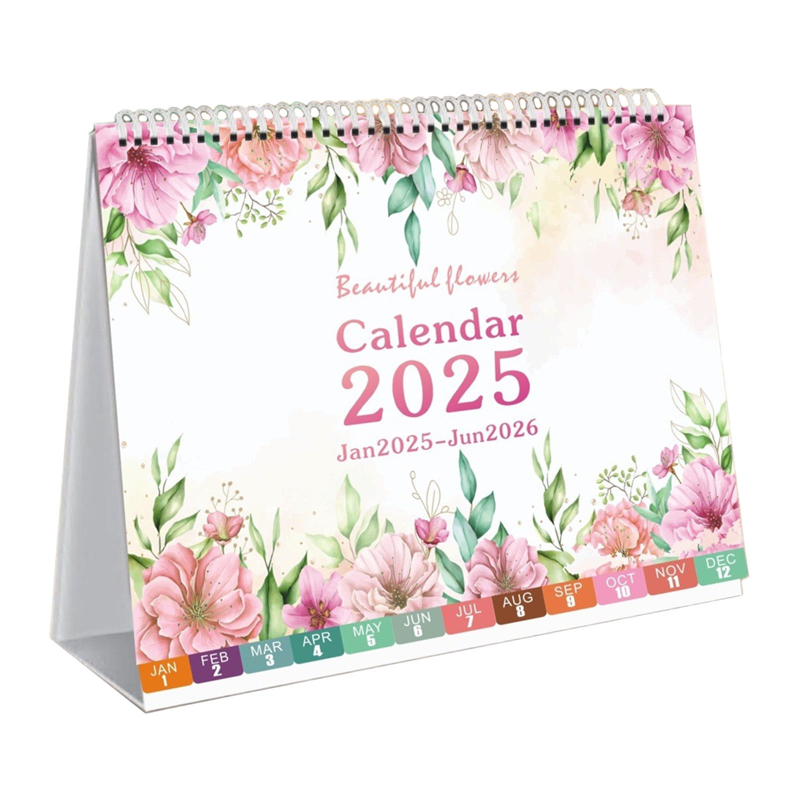 Harliver 2025 Desk Calendar, 2025-2026 - 18-Month Desktop Calendar 2025 ...
